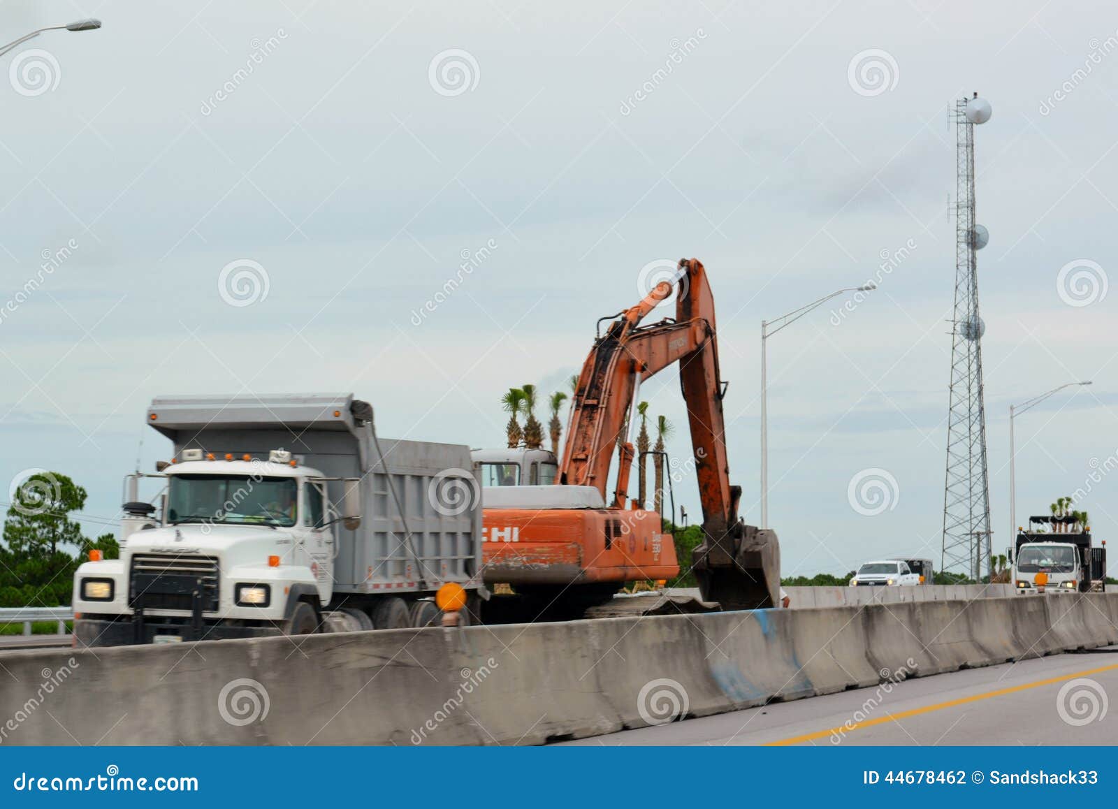 Coastal Highway Construction Editorial Photography - Image of dump ...
