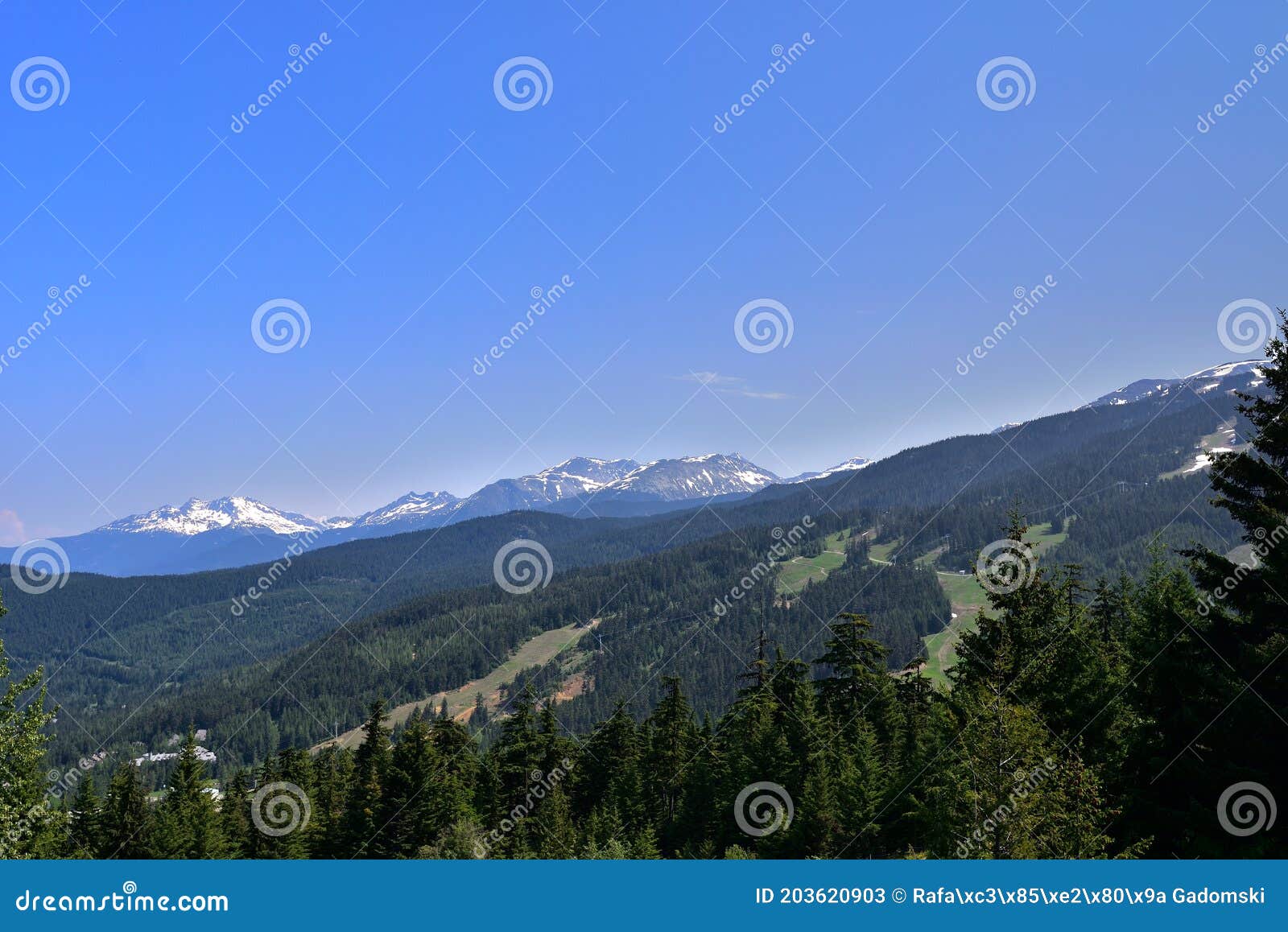 Coastal Mountains in British Columbia. Canada Stock Image - Image of ...