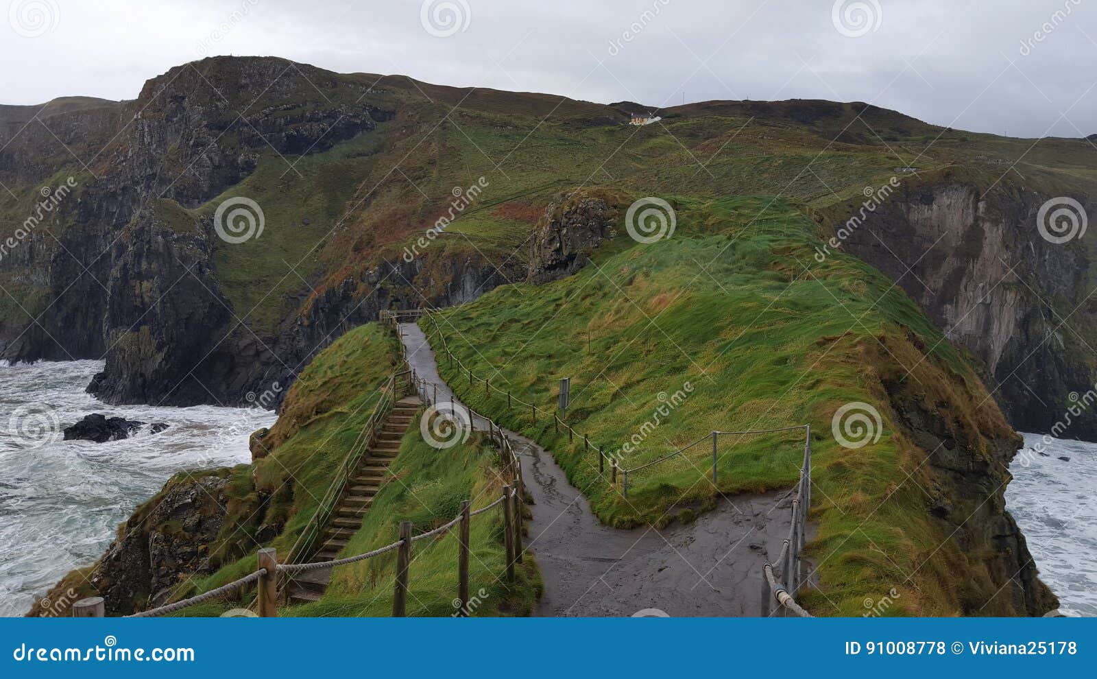 Coastal path in Ireland stock photo. Image of path, irish - 91008778