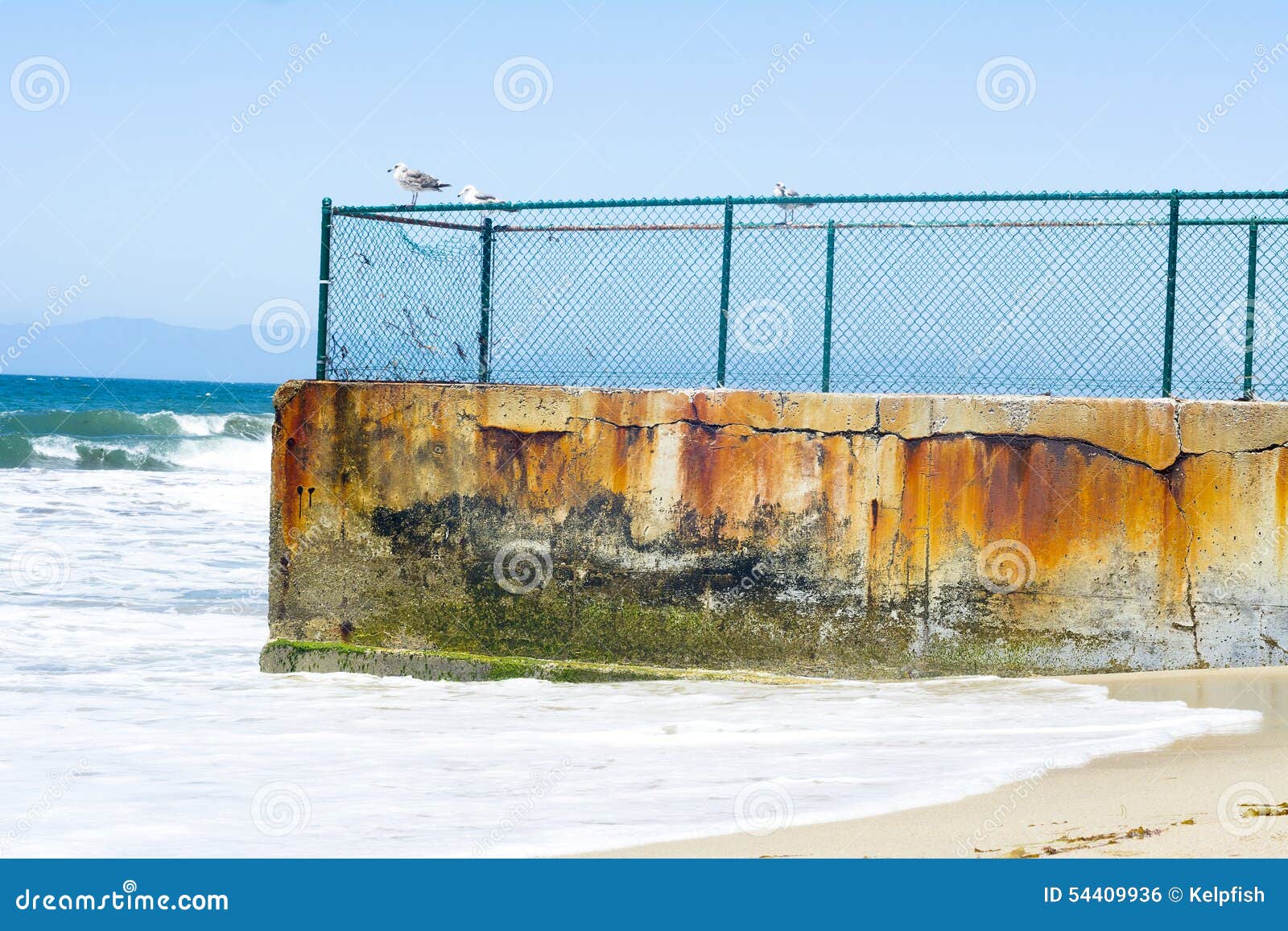 Coastal protection groin stock photo. Image of tides - 54409936