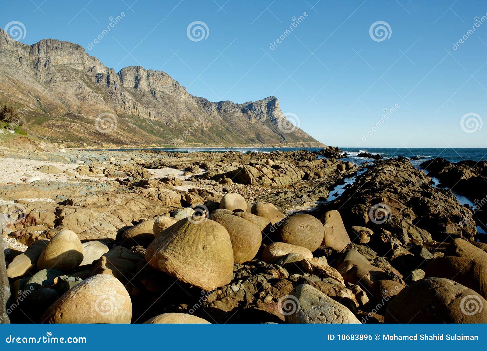 Coastal rock formations stock photo. Image of rocks, erosion - 10683896