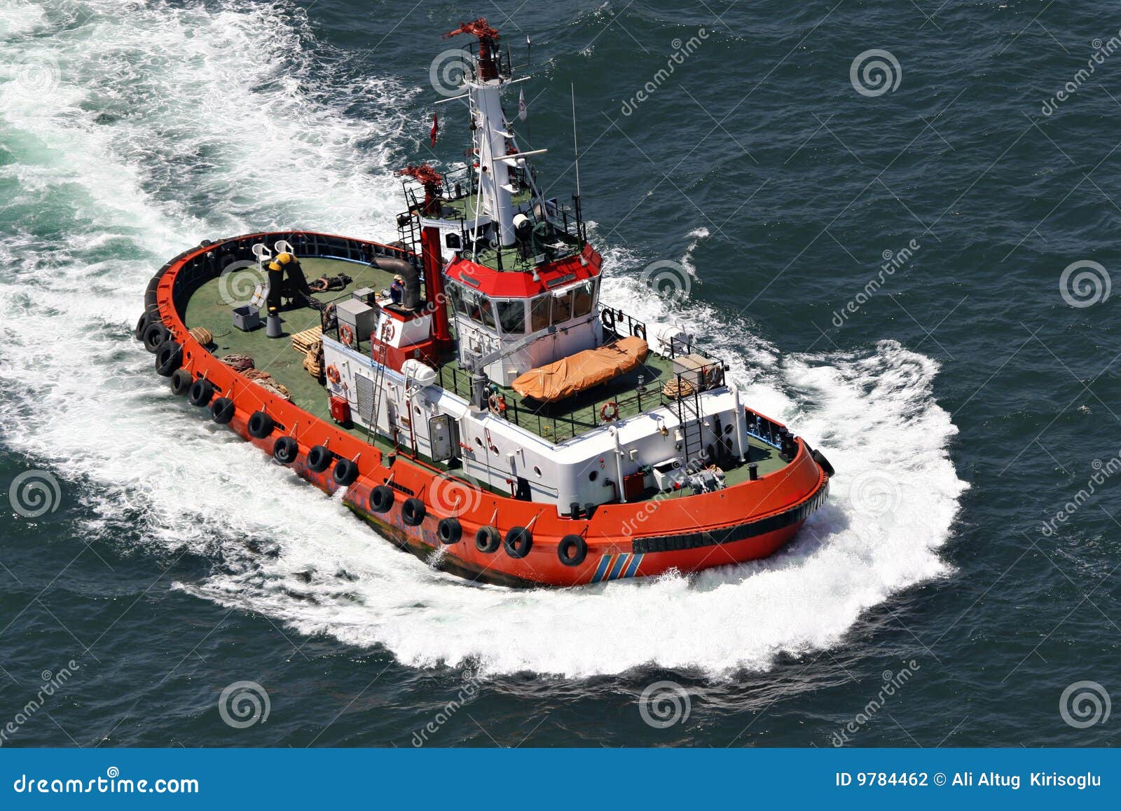 Coastal Safety, Salvage and Rescue Boat Stock Photo - Image of powerful ...