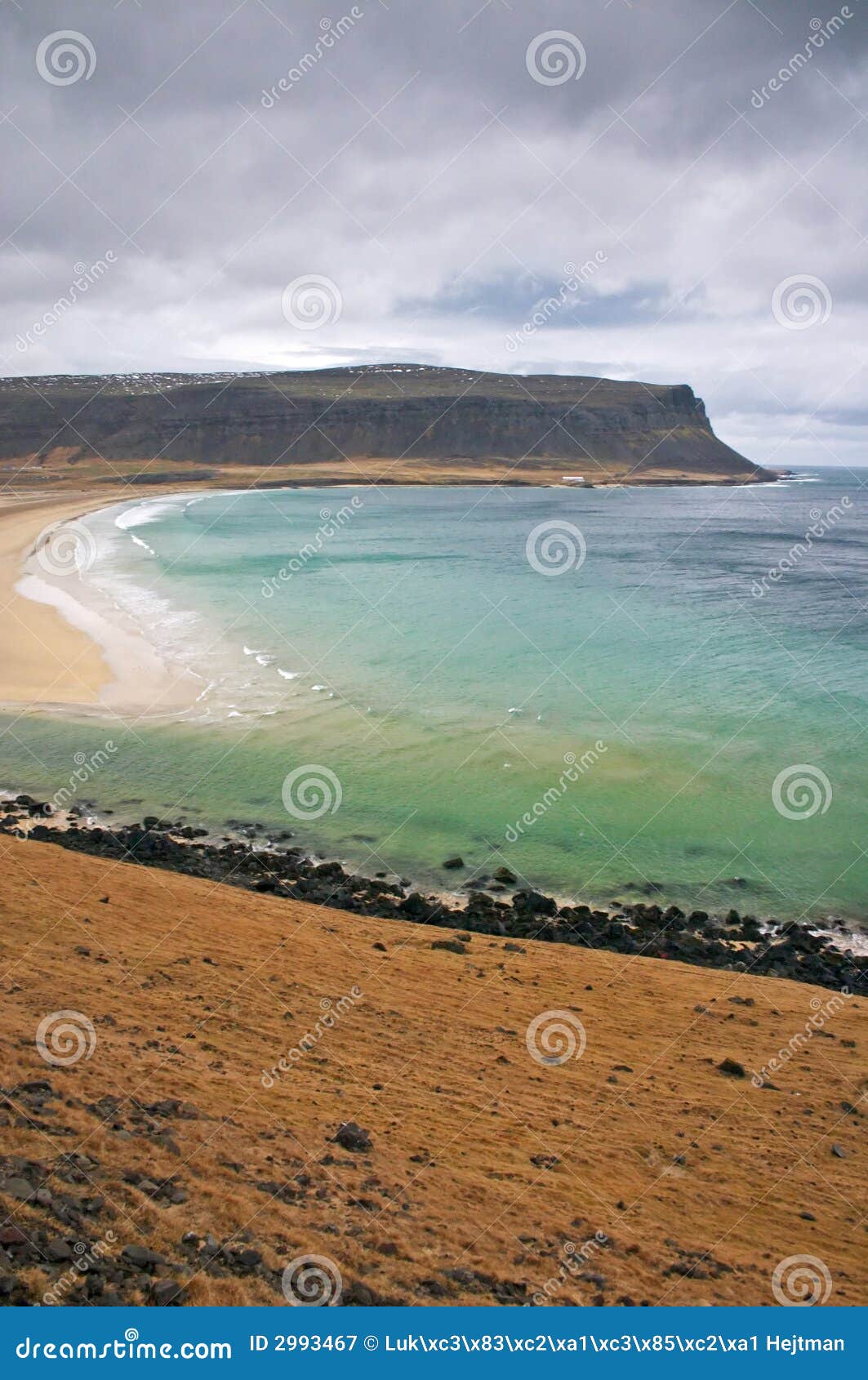 Coastal scene in Iceland stock image. Image of ocean, view - 2993467