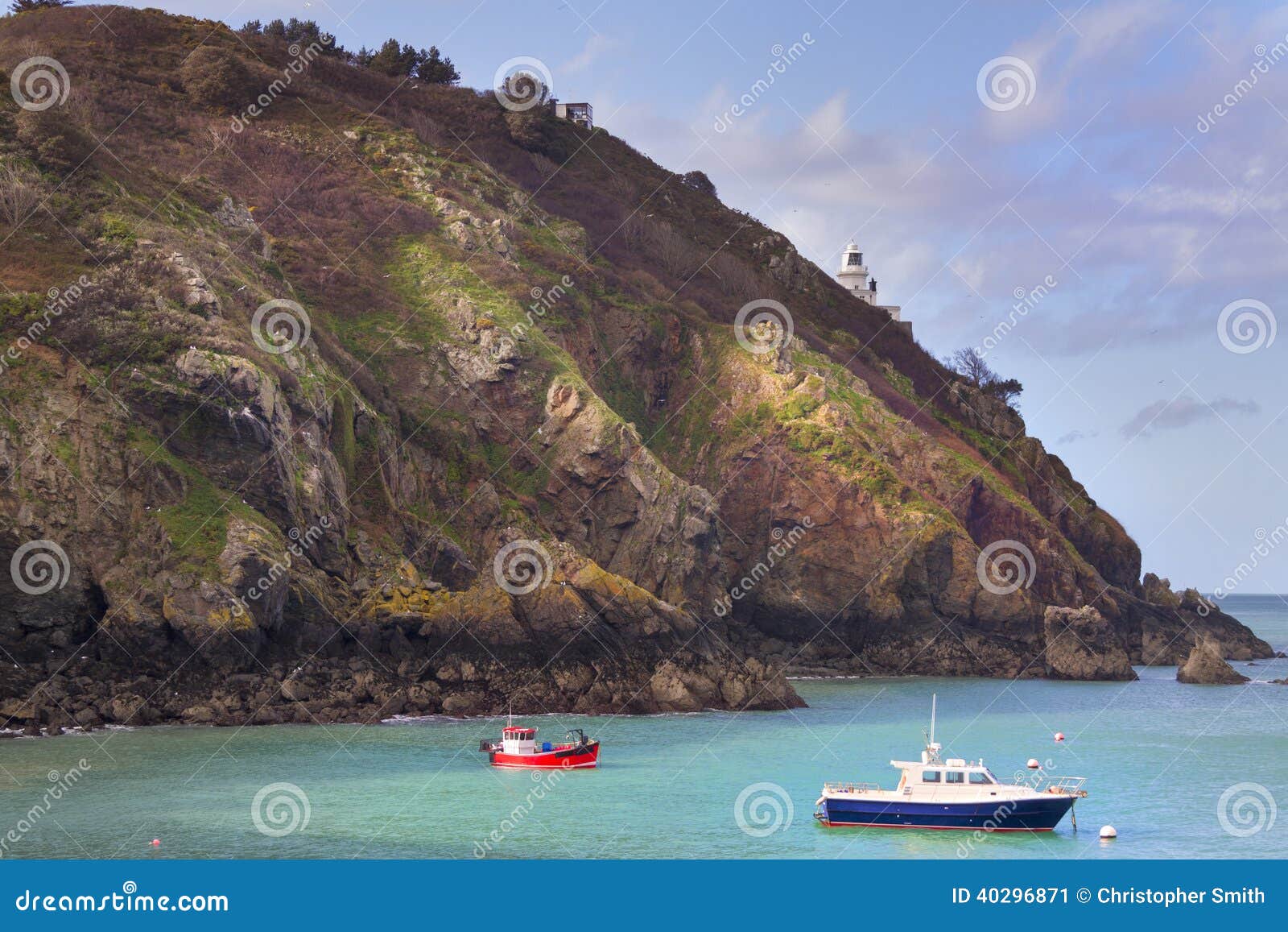 Coastal scene on Sark stock image. Image of tourism, island - 40296871