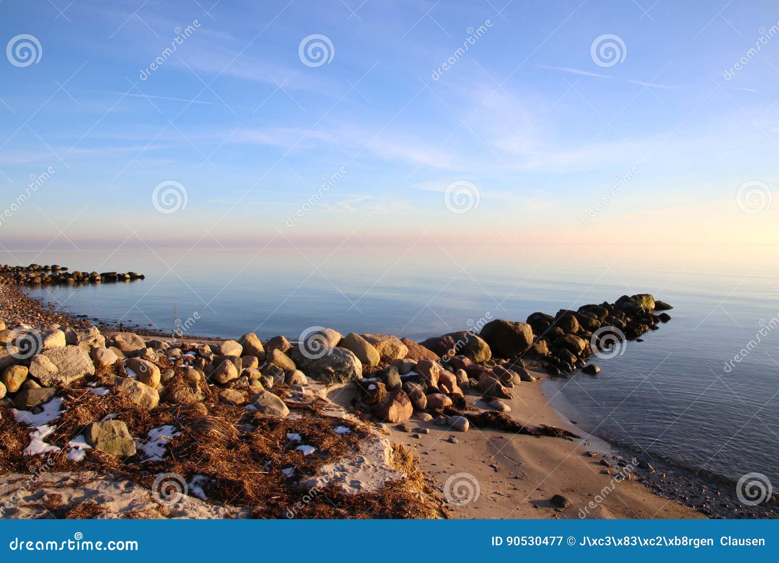 Coastal Security on the Beach Stock Image - Image of coastal, sunlight ...
