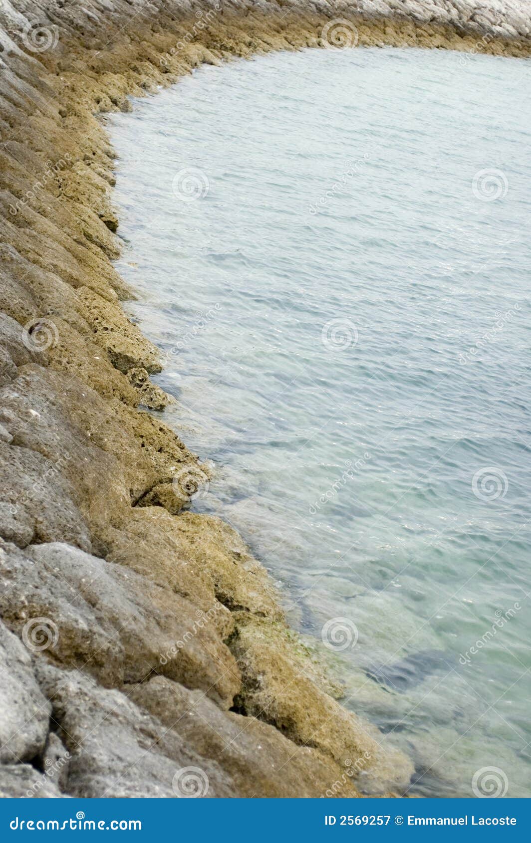 Coastal shore stock image. Image of coast, river, rock - 2569257