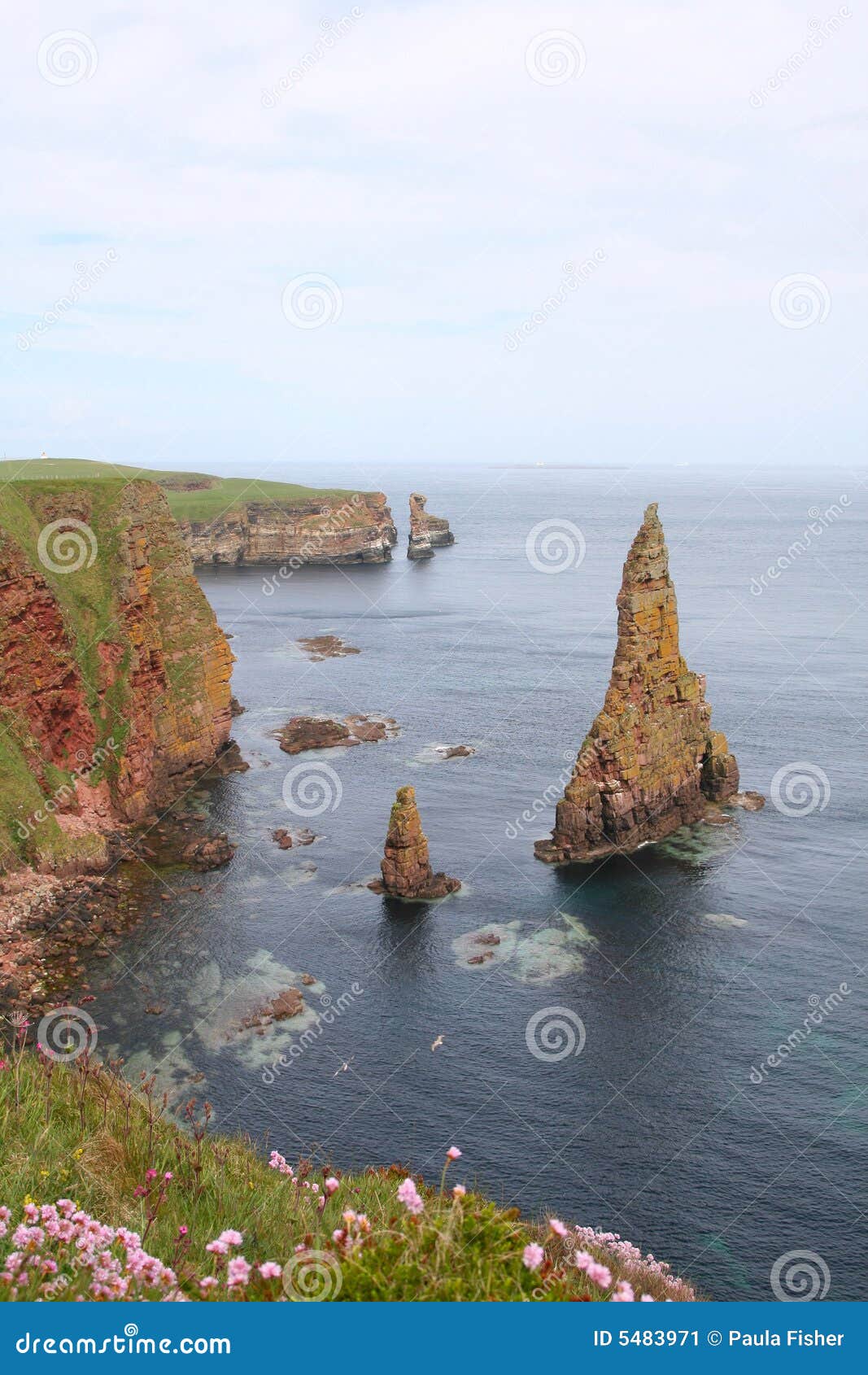 Coastal Stacks stock image. Image of scene, cliff, geological - 5483971