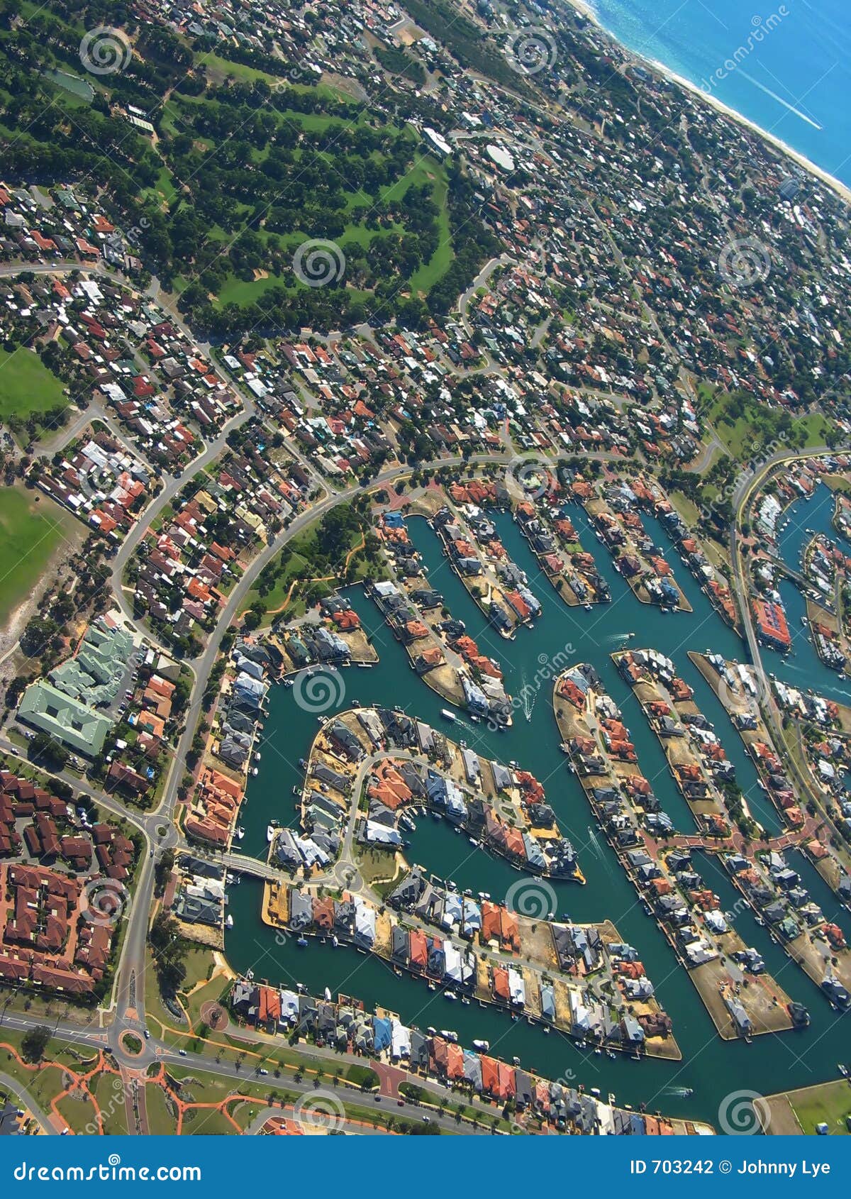 Coastal Town 4 stock photo. Image of aerial, sand, beach - 703242