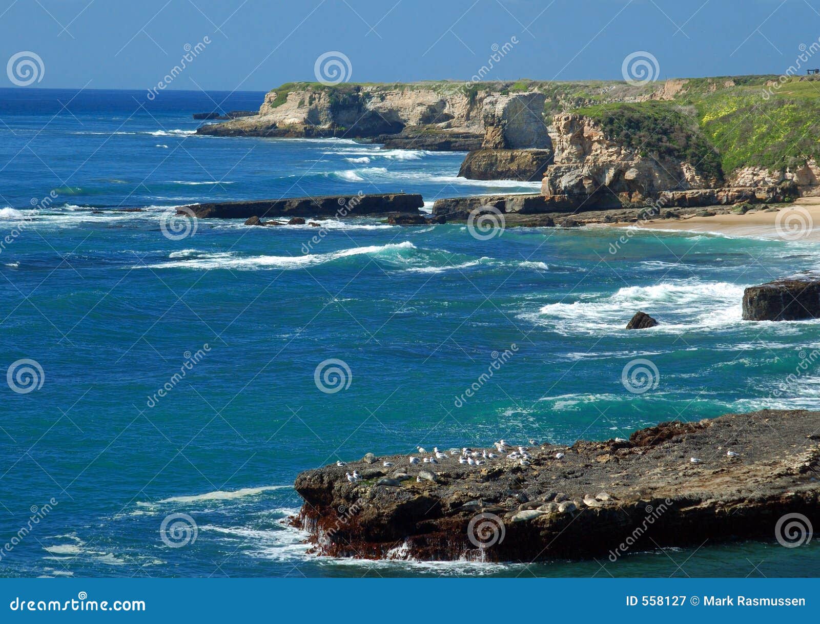 Coastal Views stock image. Image of beach, views, view - 558127