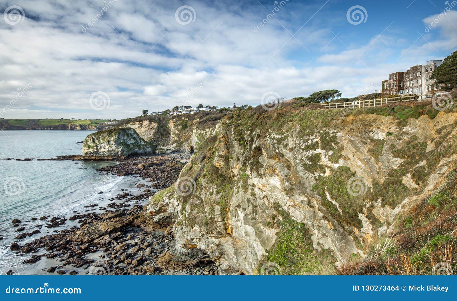 Coastal Walk, Carlyon Bay, Cornwall Stock Photo - Image of beaches ...