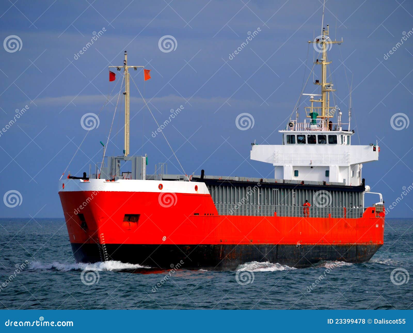 Coaster a stock photo. Image of coaster, hull, ship, boat - 23399478