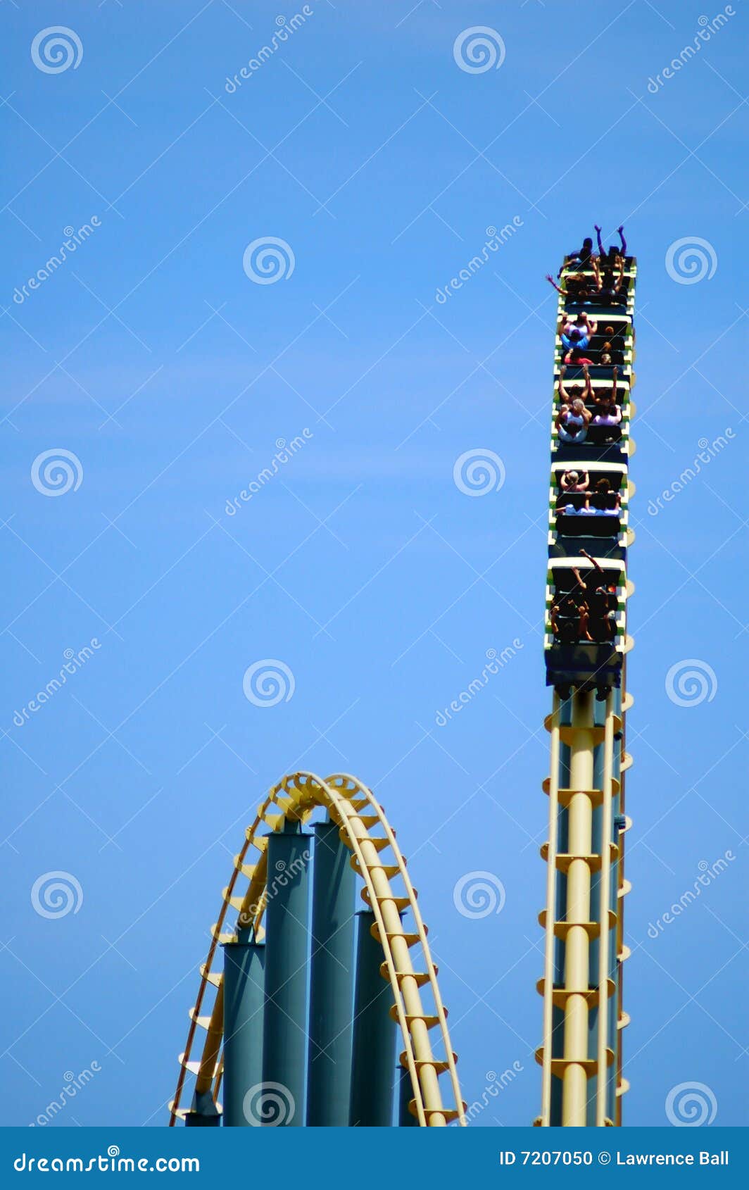 Coaster stock photo. Image of scream, coaster, drop, fall - 7207050