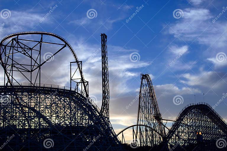 Coaster Heaven stock photo. Image of rollercoaster, excitement - 481514