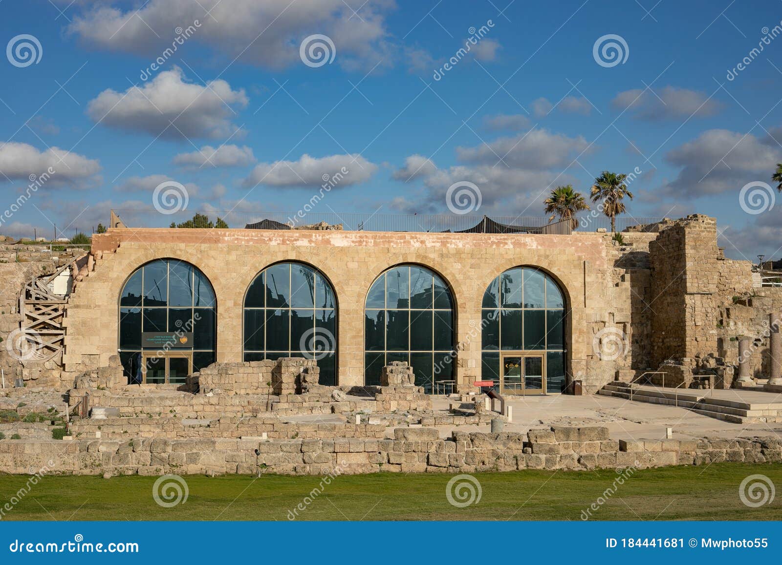 Coastline of Ancient Caesarea in Israel Editorial Photo - Image of ...