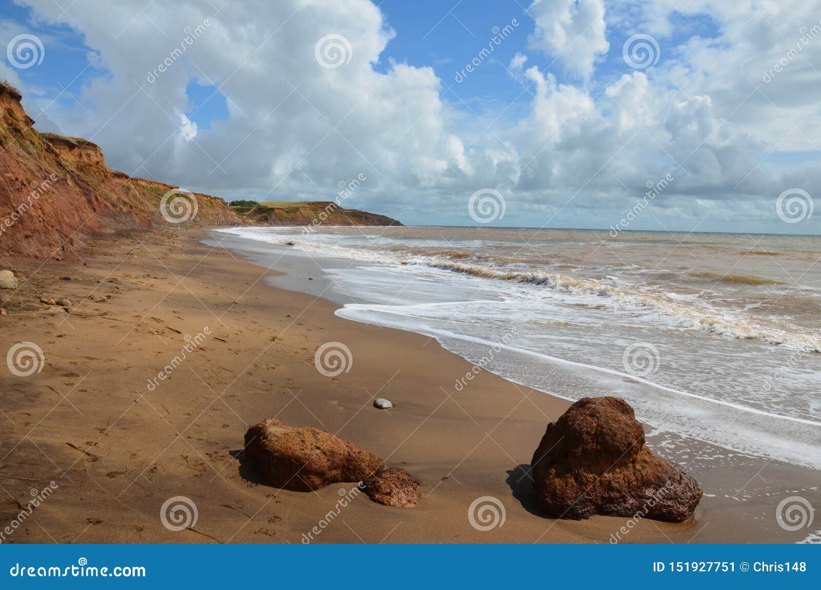 Compton Beach, Isle of Wight Stock Image - Image of england, beach ...