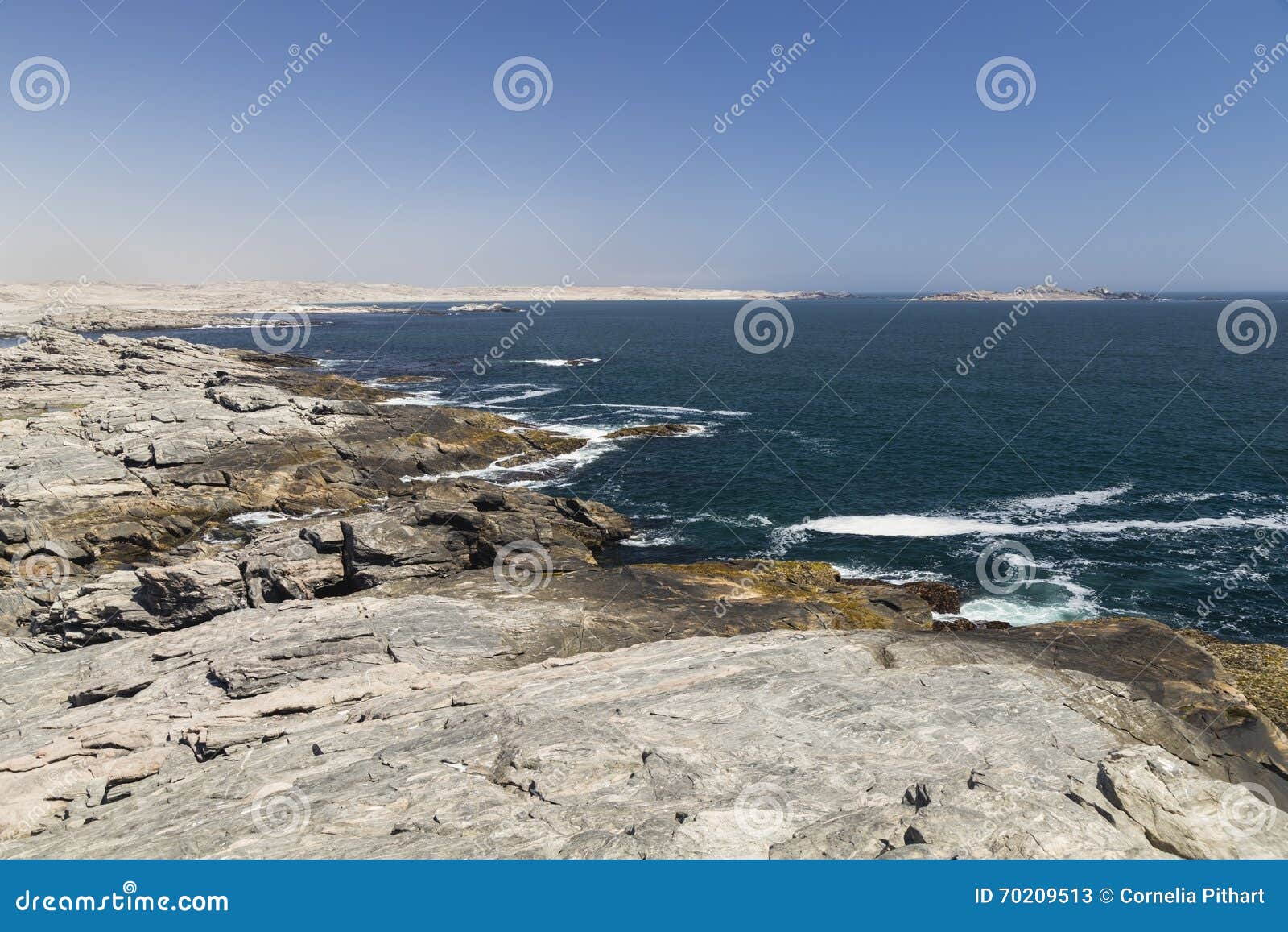 Coastline at Diaz Point, Namibia, Africa Stock Image - Image of ...