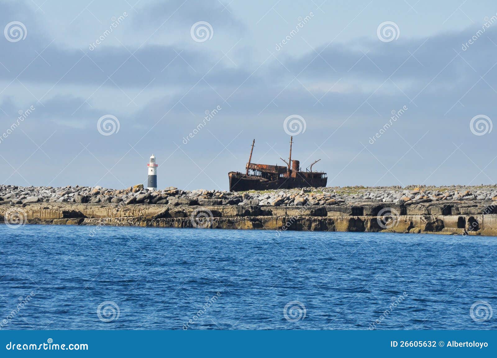 Coastline of Inisheer, Aran Islands, Ireland Stock Photo - Image of ...