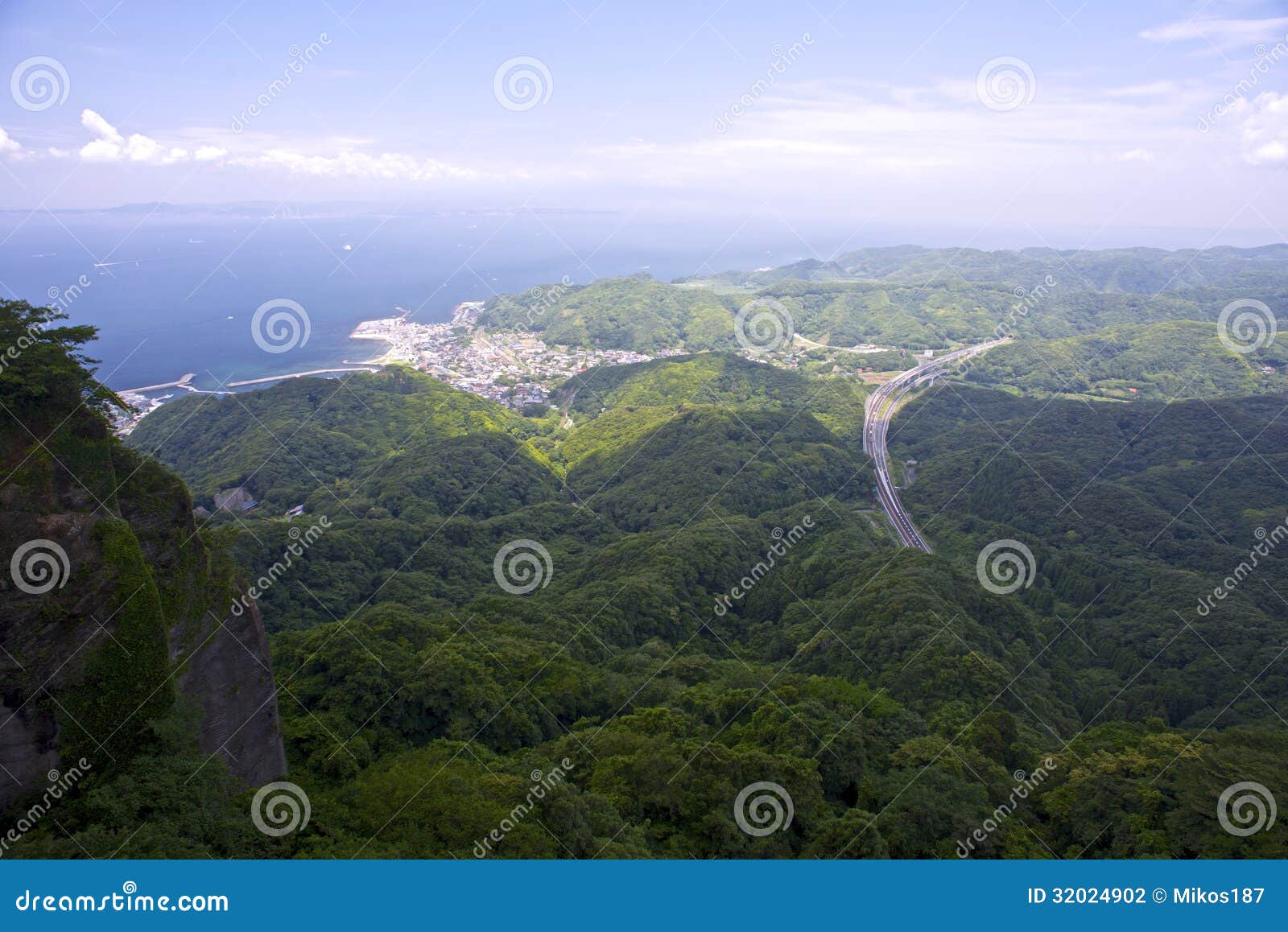 Coastline in Japan stock photo. Image of green, tourism - 32024902