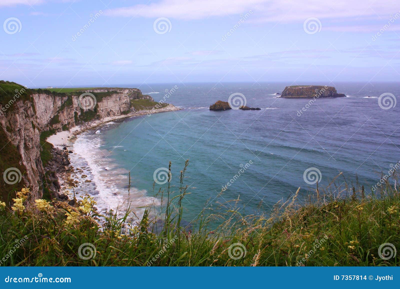 Coastline landscape stock photo. Image of sunny, wild - 7357814