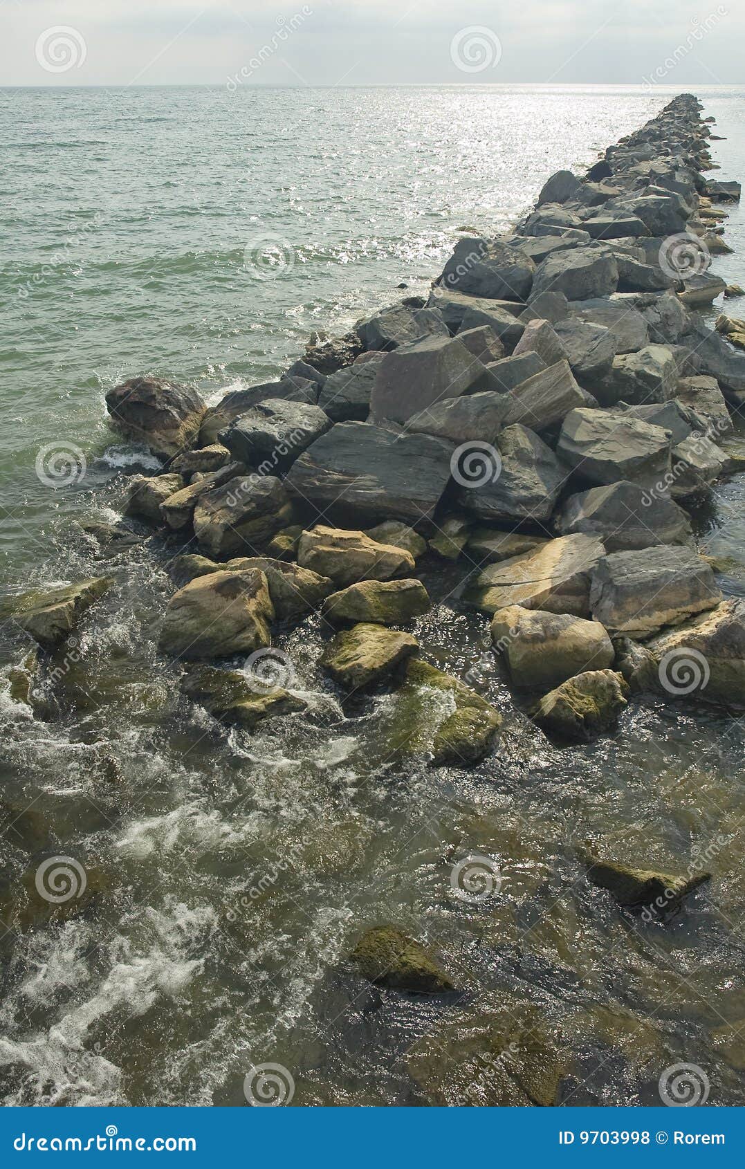 Coastline rocks stock photo. Image of ocean, natural, landscape - 9703998