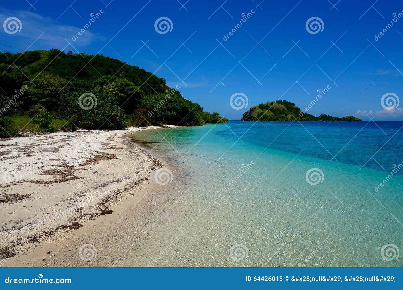 Coastline Turqoise Tropical Island Stock Photo - Image of paradise ...