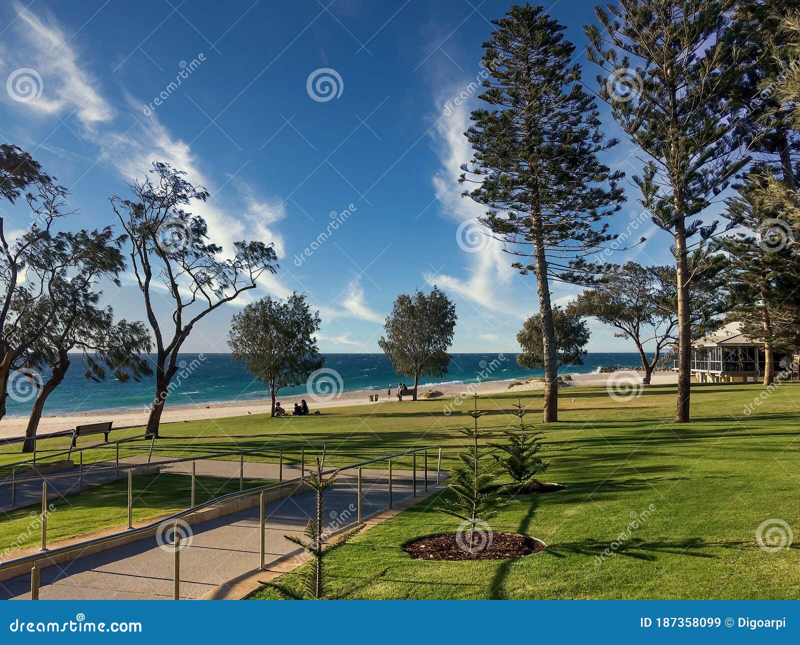 Coastline in Western Australia in Springtime Near Perth Stock Image ...