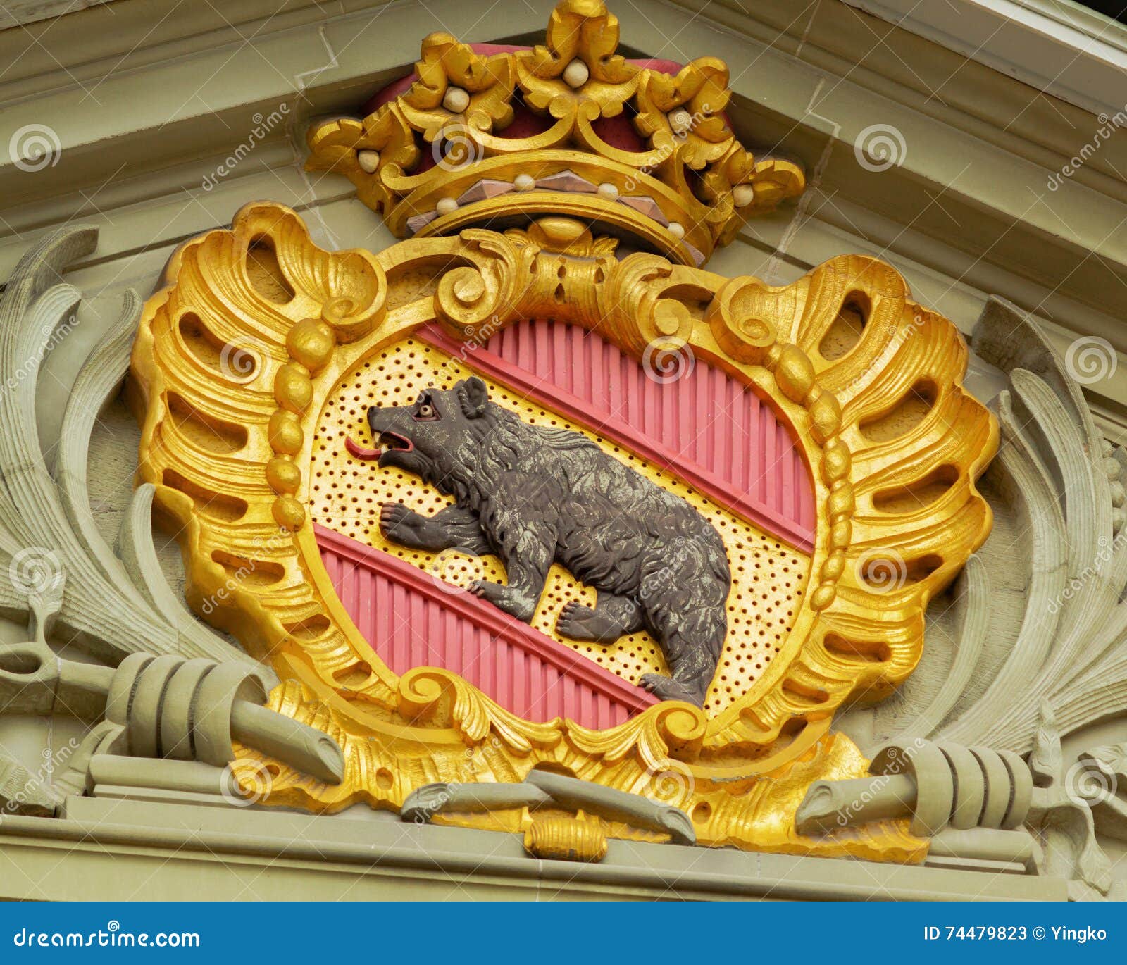 Coat of arms of Bern stock image. Image of emblem, city - 74479823