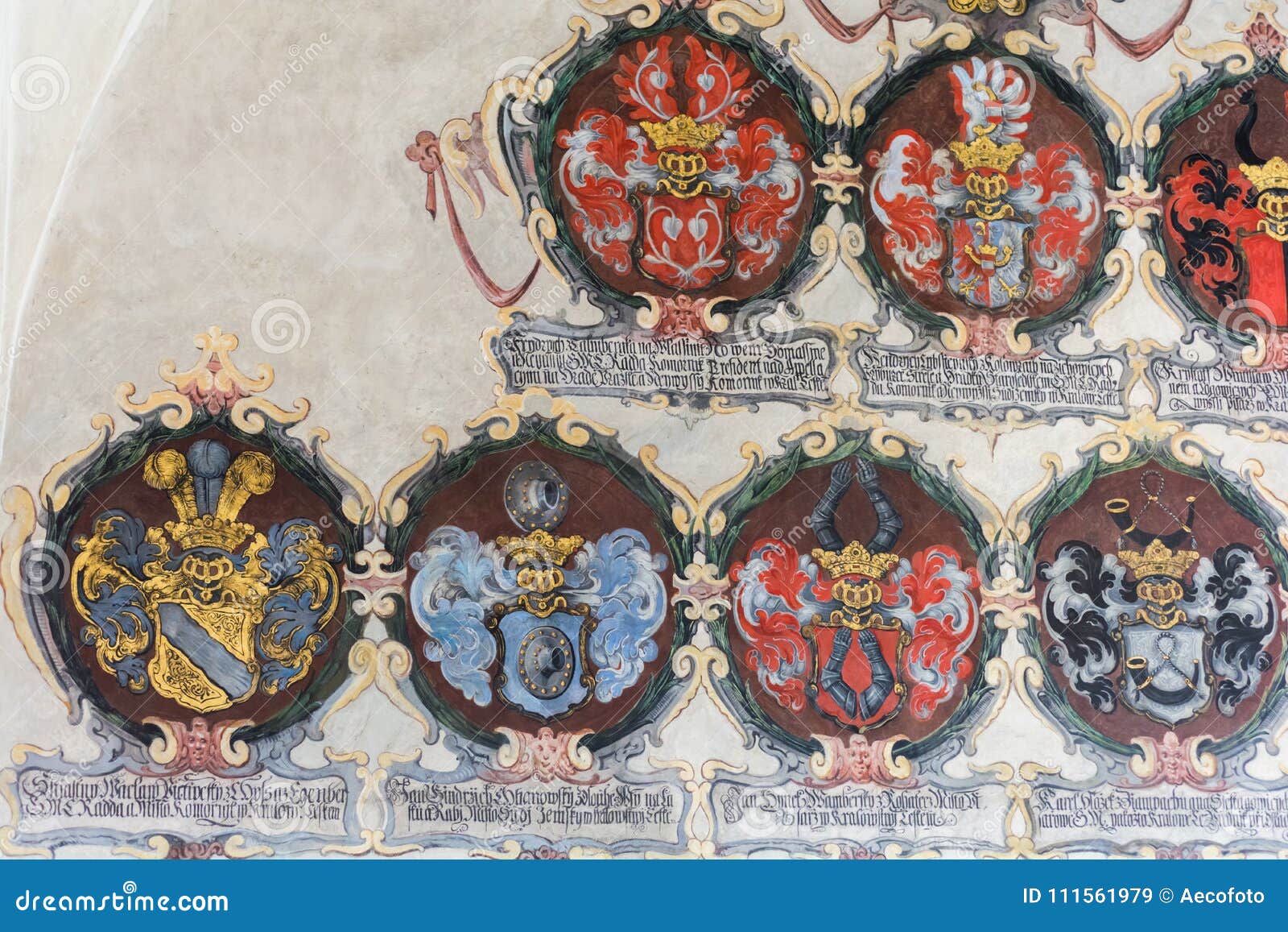 Coat of arms emblems stock image. Image of czech, emblems - 111561979