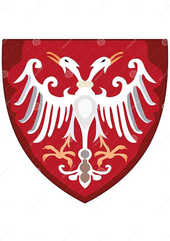 Coat of Arms on Sheld stock vector. Illustration of arms - 87531377