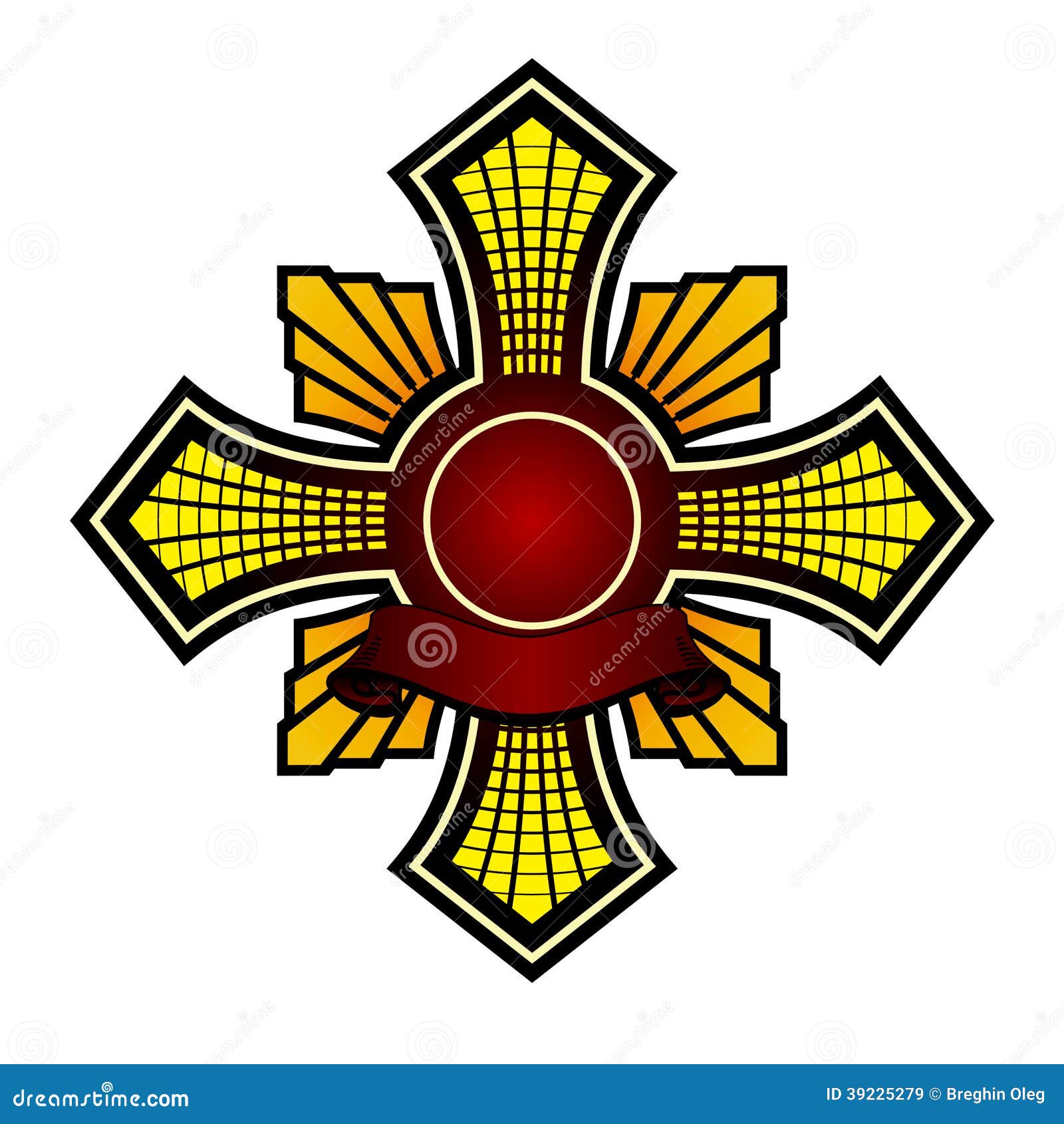 Coat of Arms v3 stock illustration. Illustration of safety - 39225279