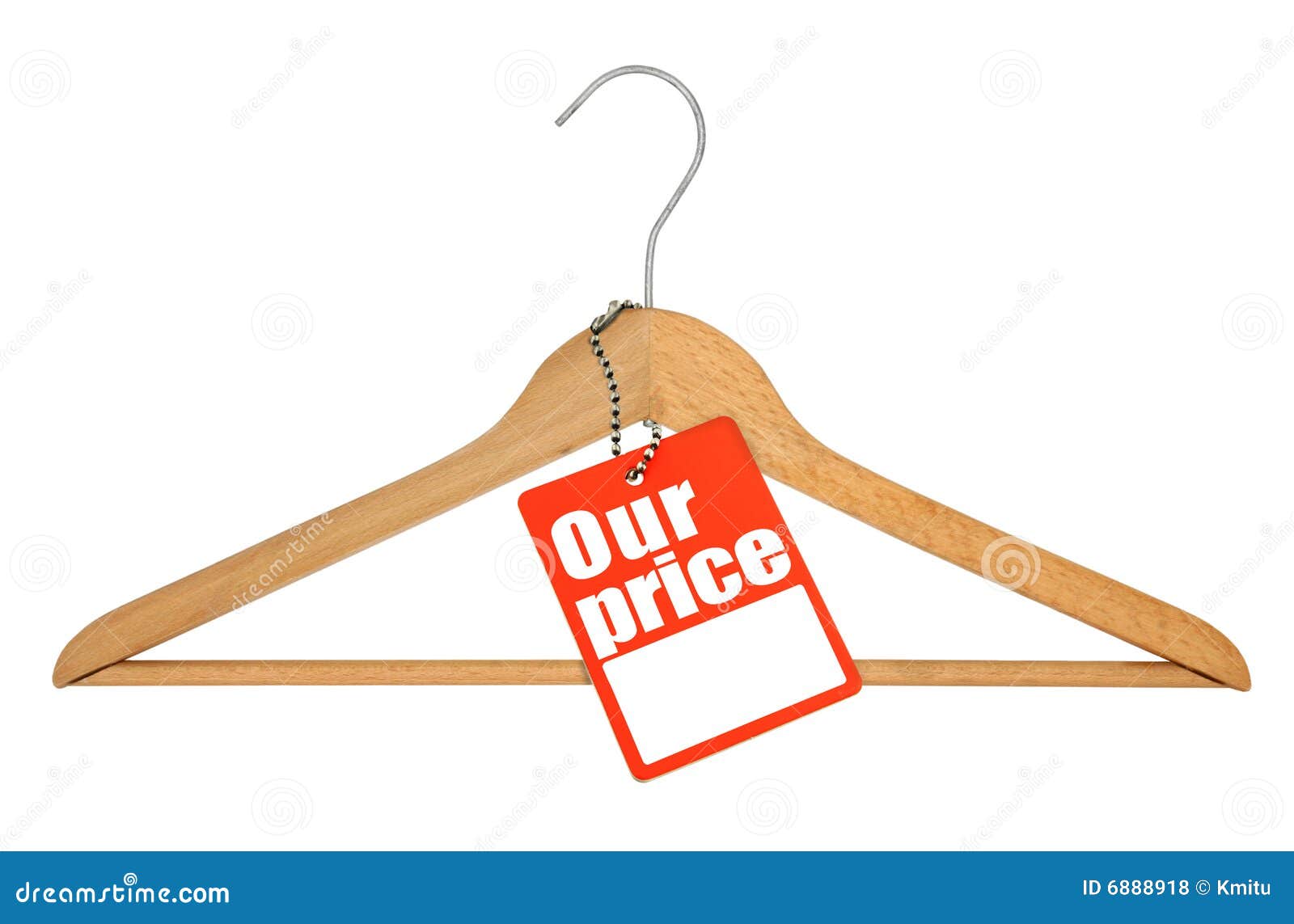 Hanger With A Price Tag Sale And Wardrobe Stock Image | CartoonDealer ...