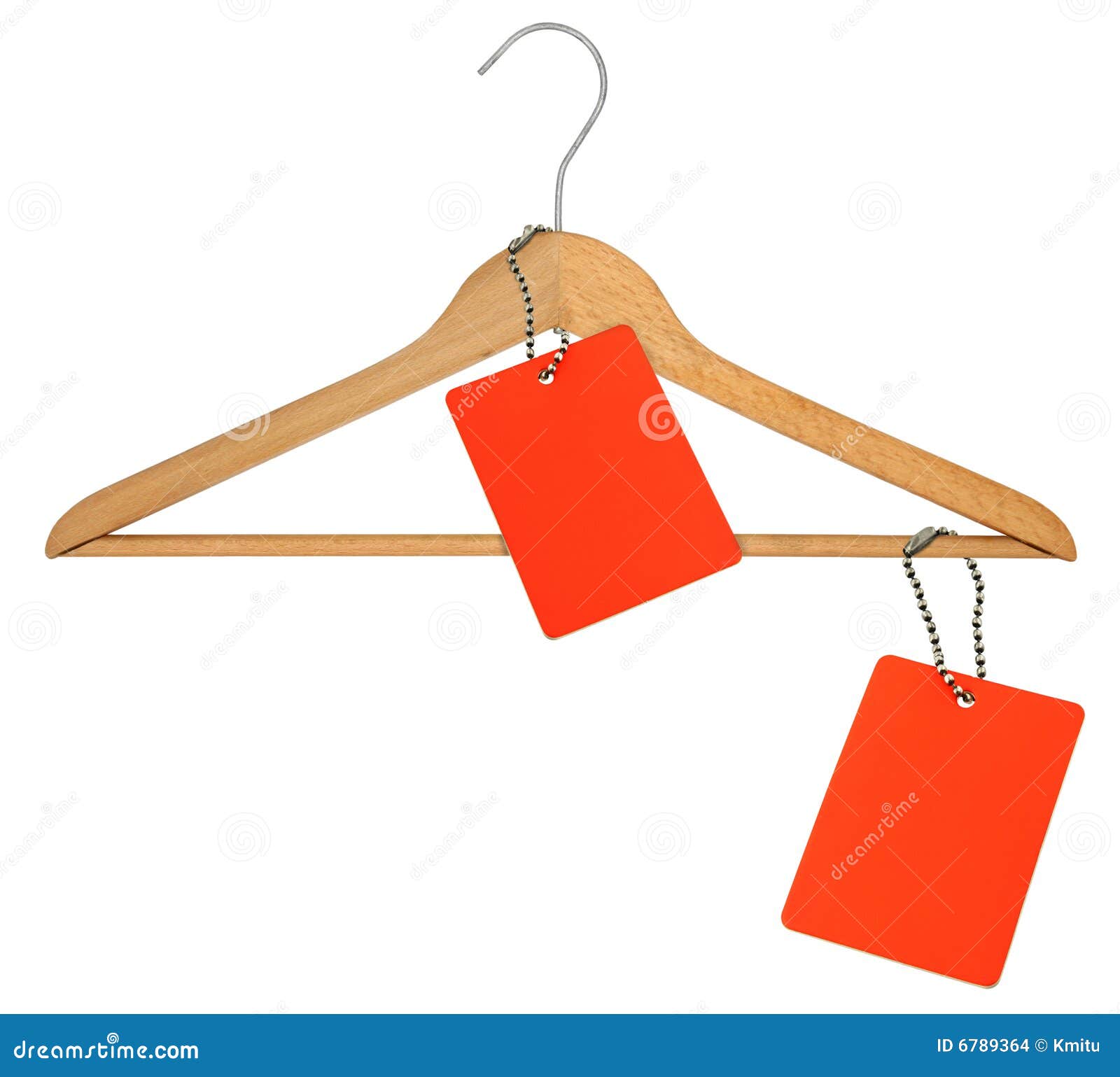 Hanger With A Price Tag Sale And Wardrobe Stock Image | CartoonDealer ...