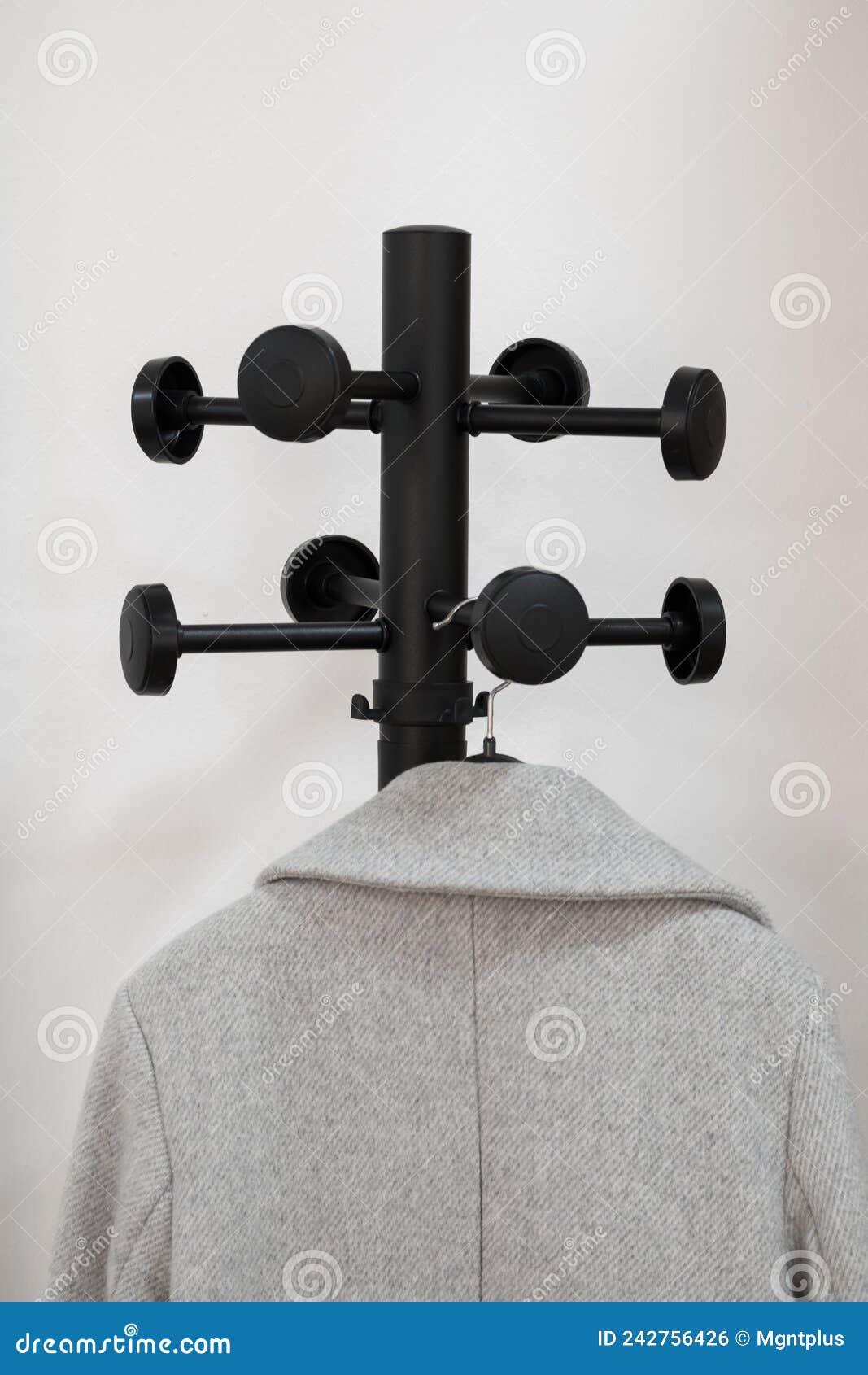 Coat and jacket hanger stock photo. Image of wear, stylish - 242756426