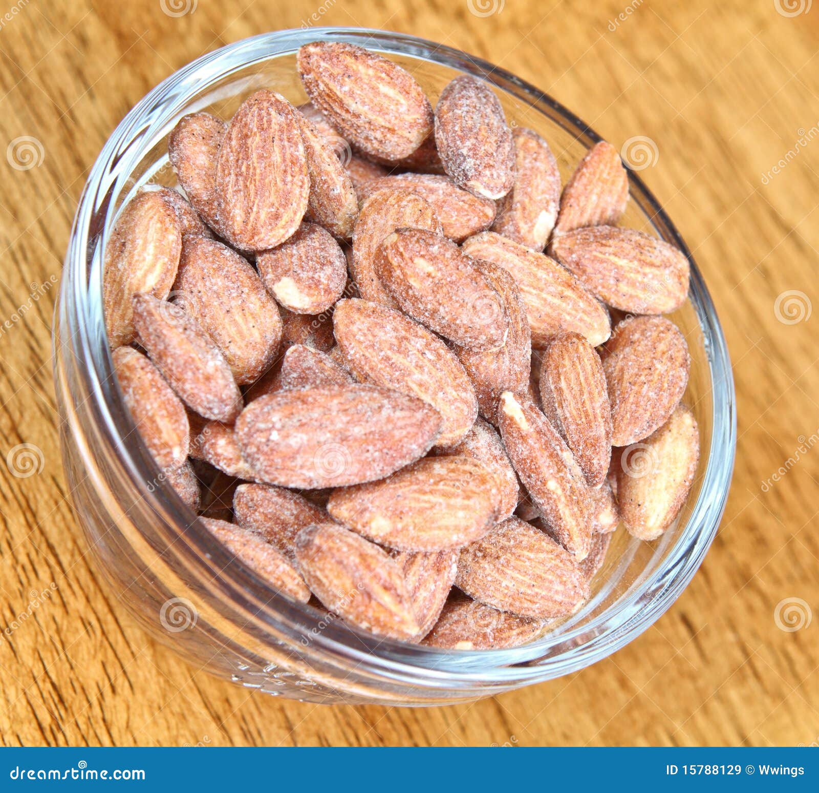 Coated almonds stock image. Image of gourmet, flavor - 15788129