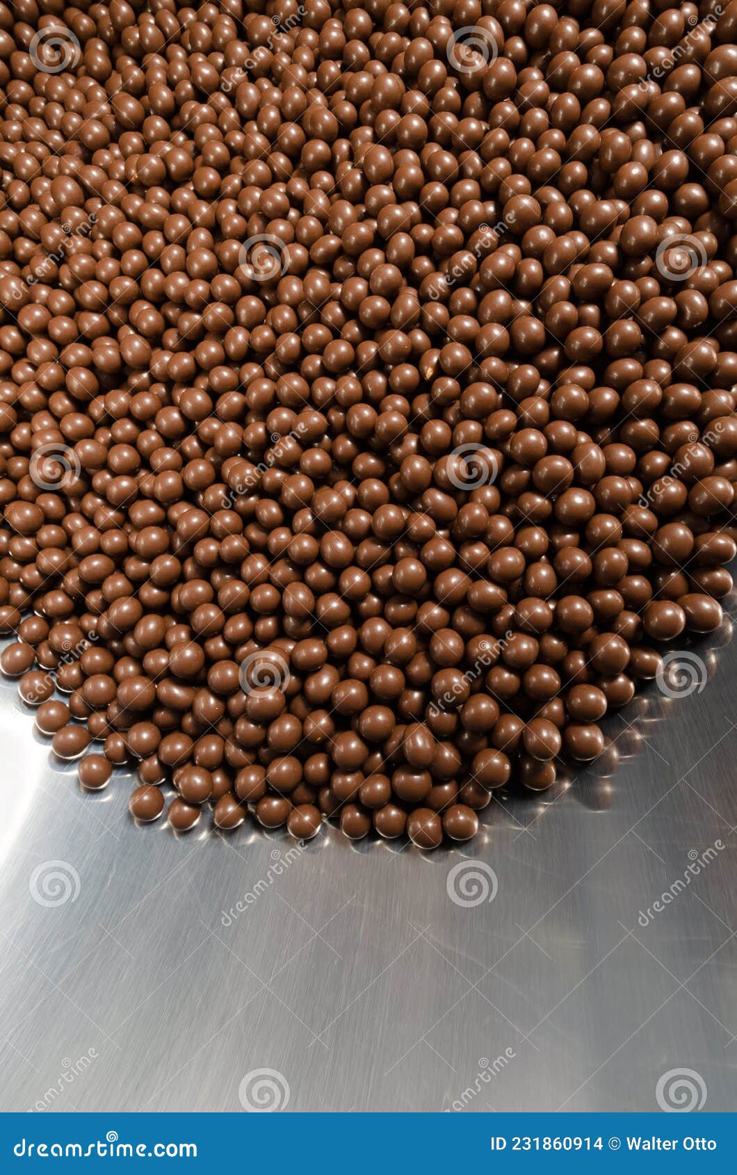 Coated Nuts in the Coating Drum Stock Photo - Image of bonbon, shinny ...