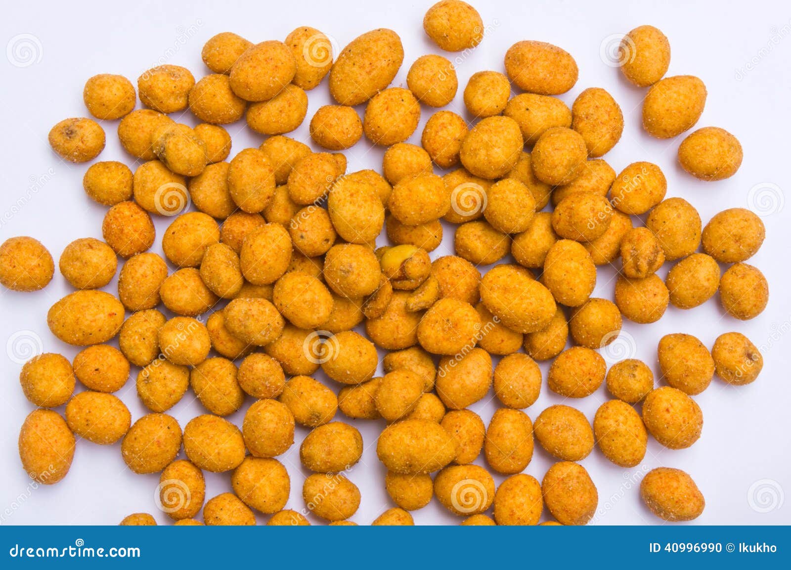 Coated peanuts stock photo. Image of detail, serving - 40996990