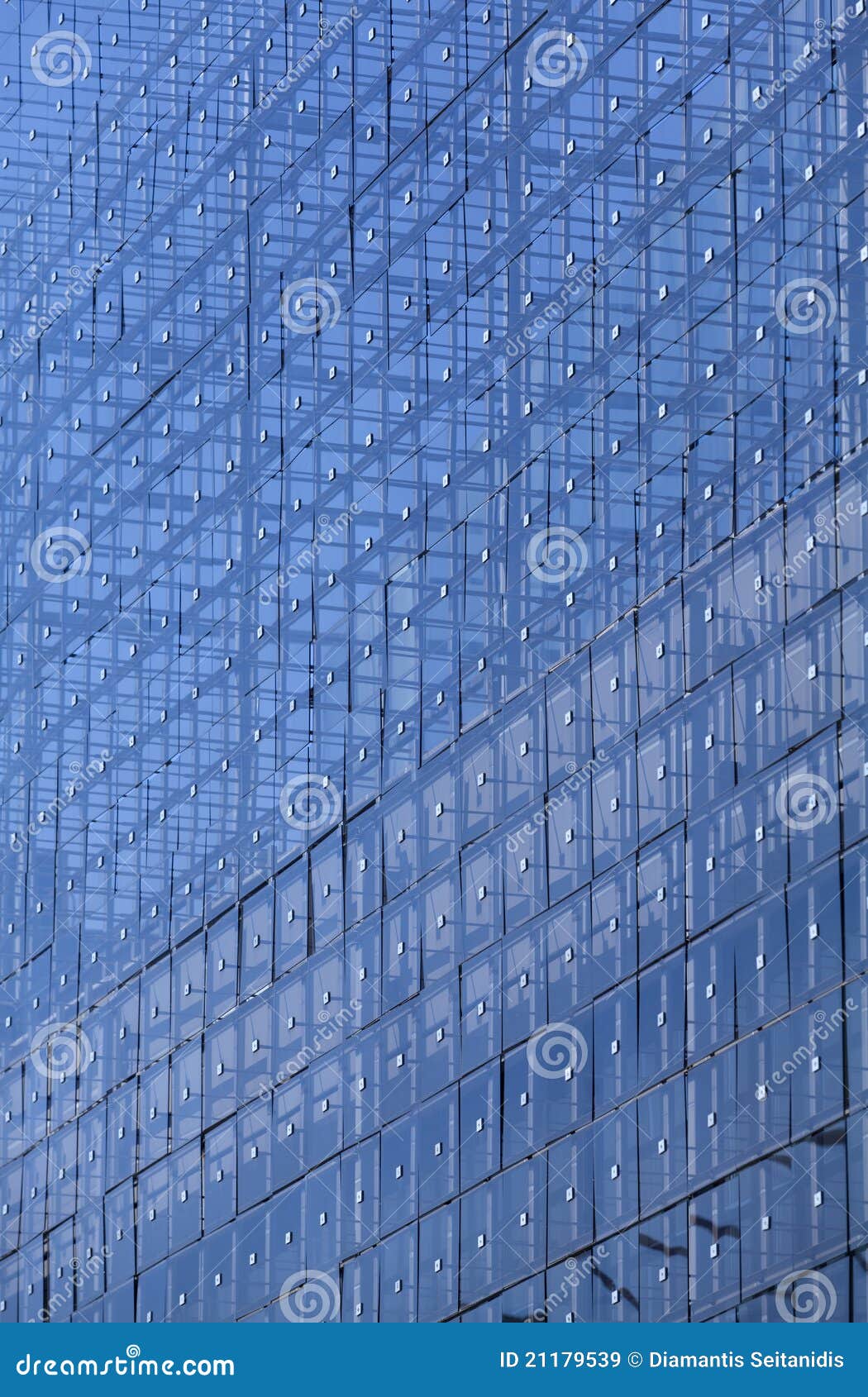 Coating of Building with Glass Stock Image - Image of facade, office ...