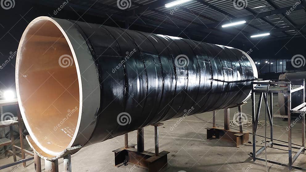Coating PE Bend Pipe 52 Inch Stock Photo - Image of pipe, bend: 267796750