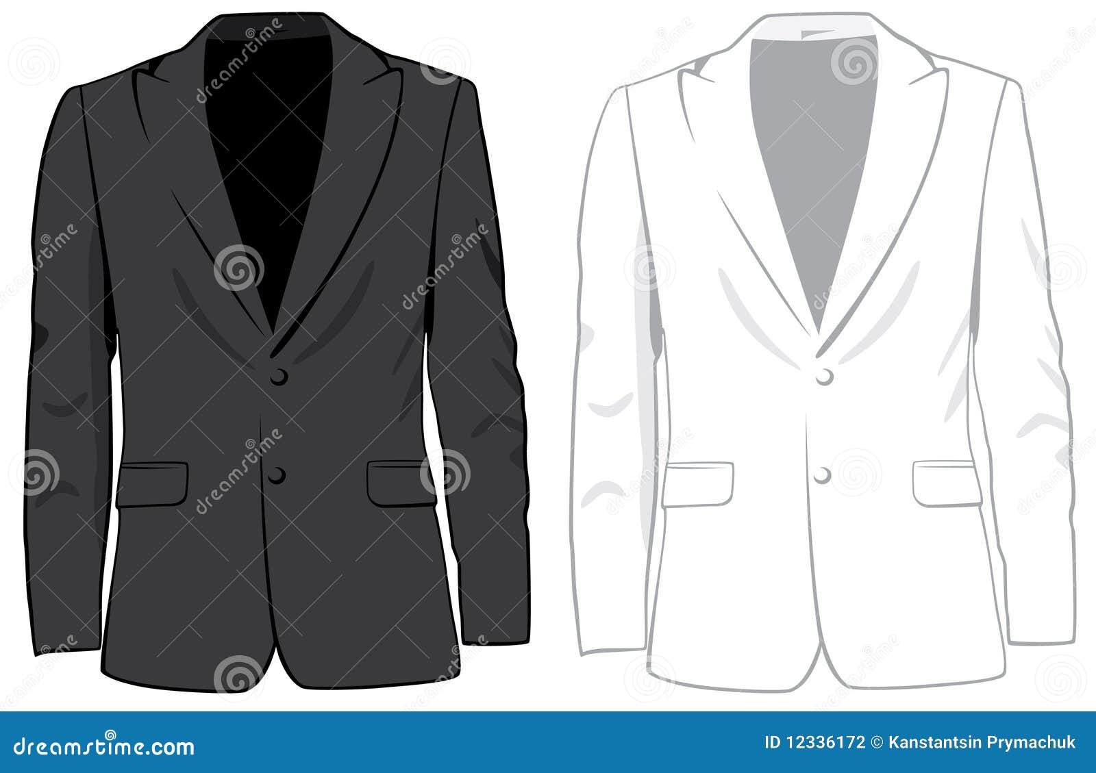 Coats Vector Illustration Stock Vector Illustration Of Design 12336172