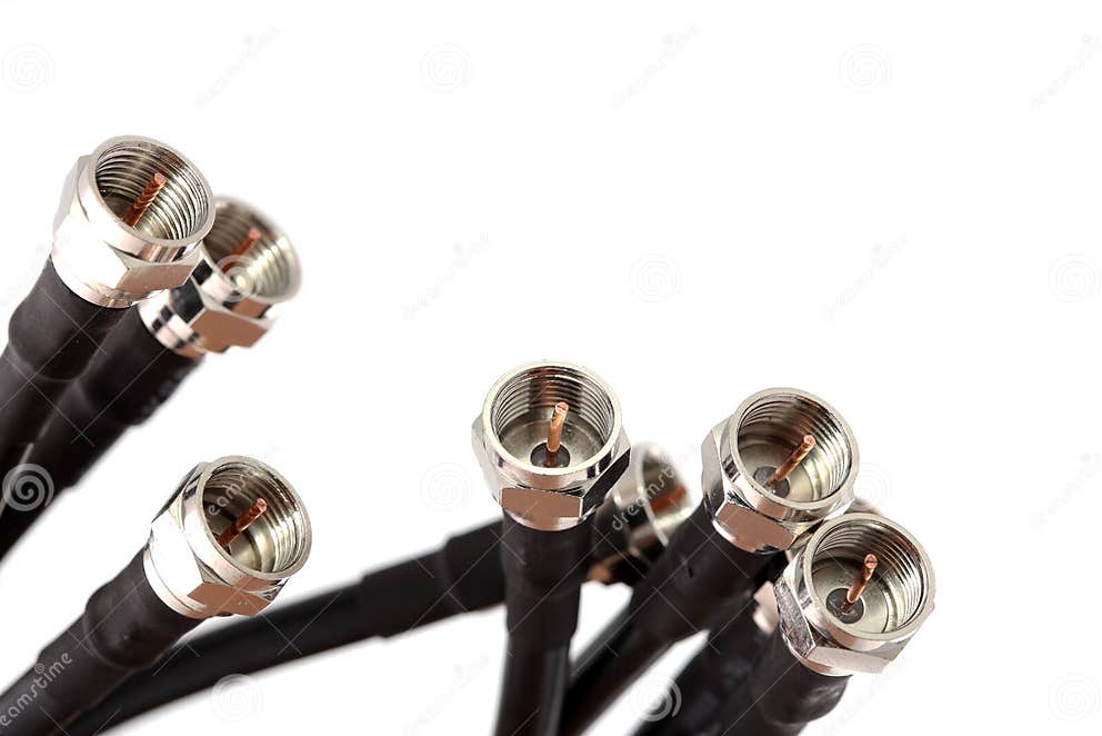 Coax cable stock photo. Image of coax, isolated, coaxial - 17516088