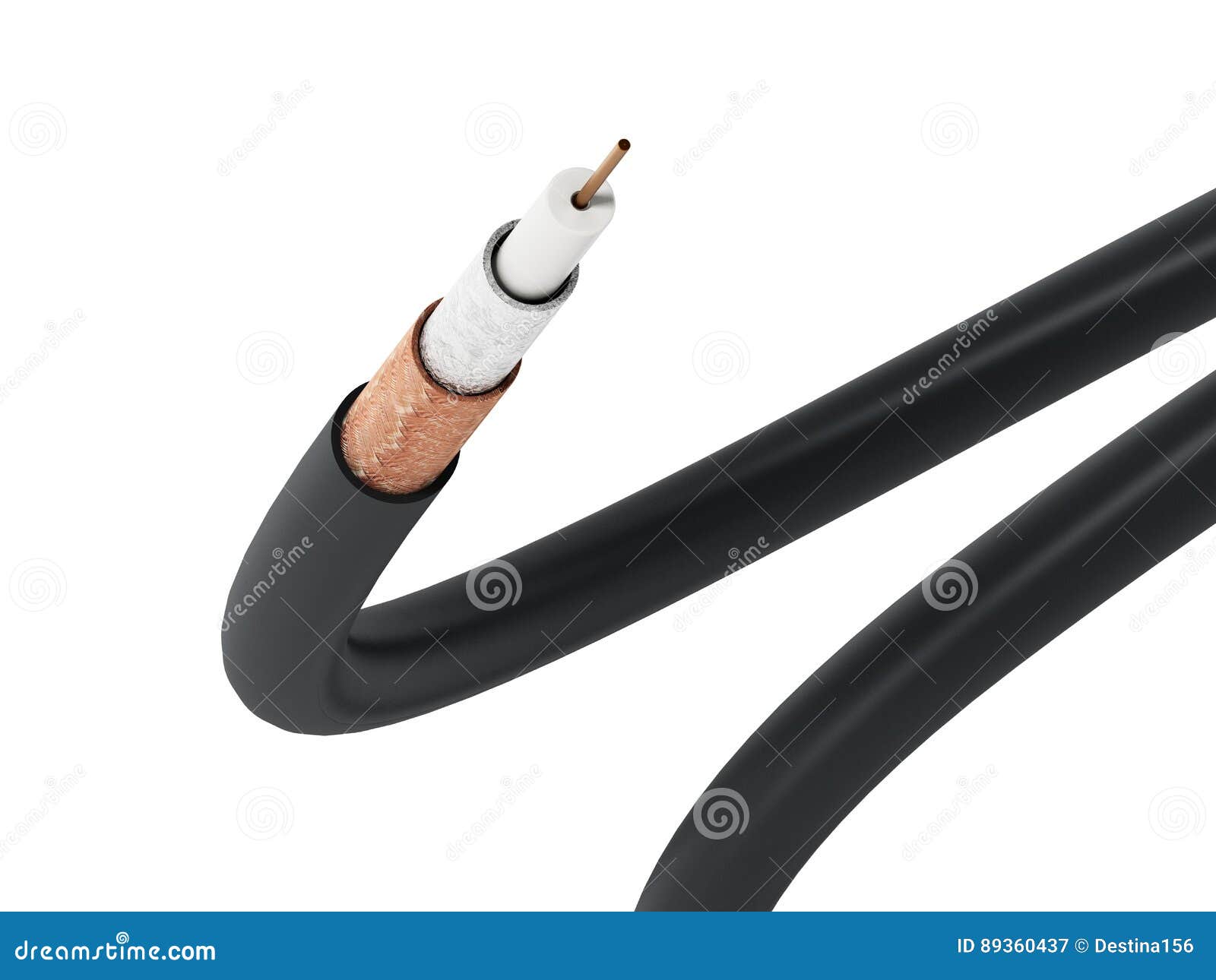Coaxial Cable Stock Illustrations – 282 Coaxial Cable Stock ...
