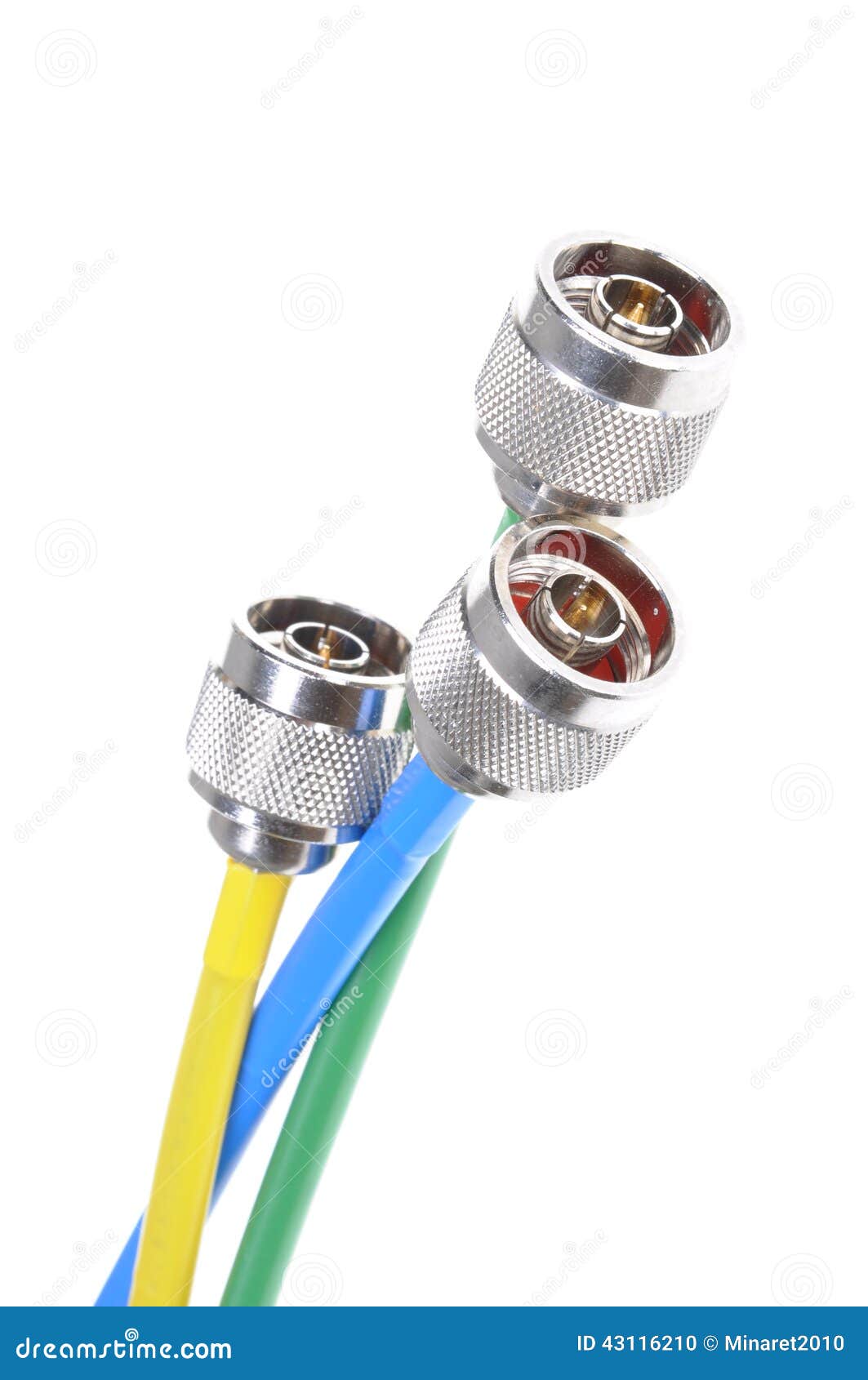 Coaxial Connectors Stock Photography | CartoonDealer.com #43116242