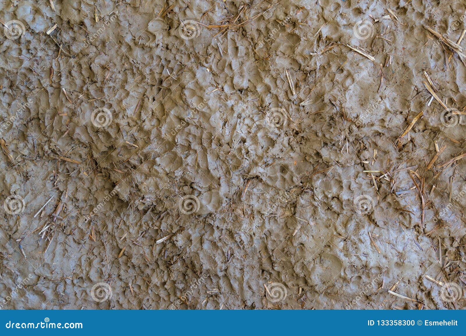 Cob Wall Texture, Background. Natural Material Building Construction ...