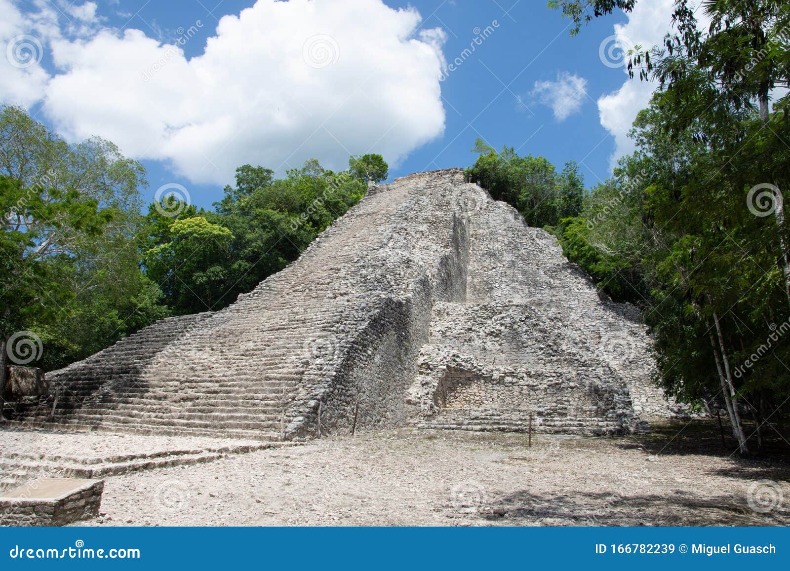 Coba Ruins, Riviera Maya, Mexico - Image Stock Image - Image of nature ...
