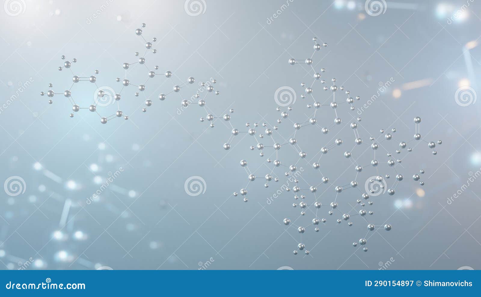 Cobalamin Molecular Structure, 3d Model Molecule, Vitamin B12 ...