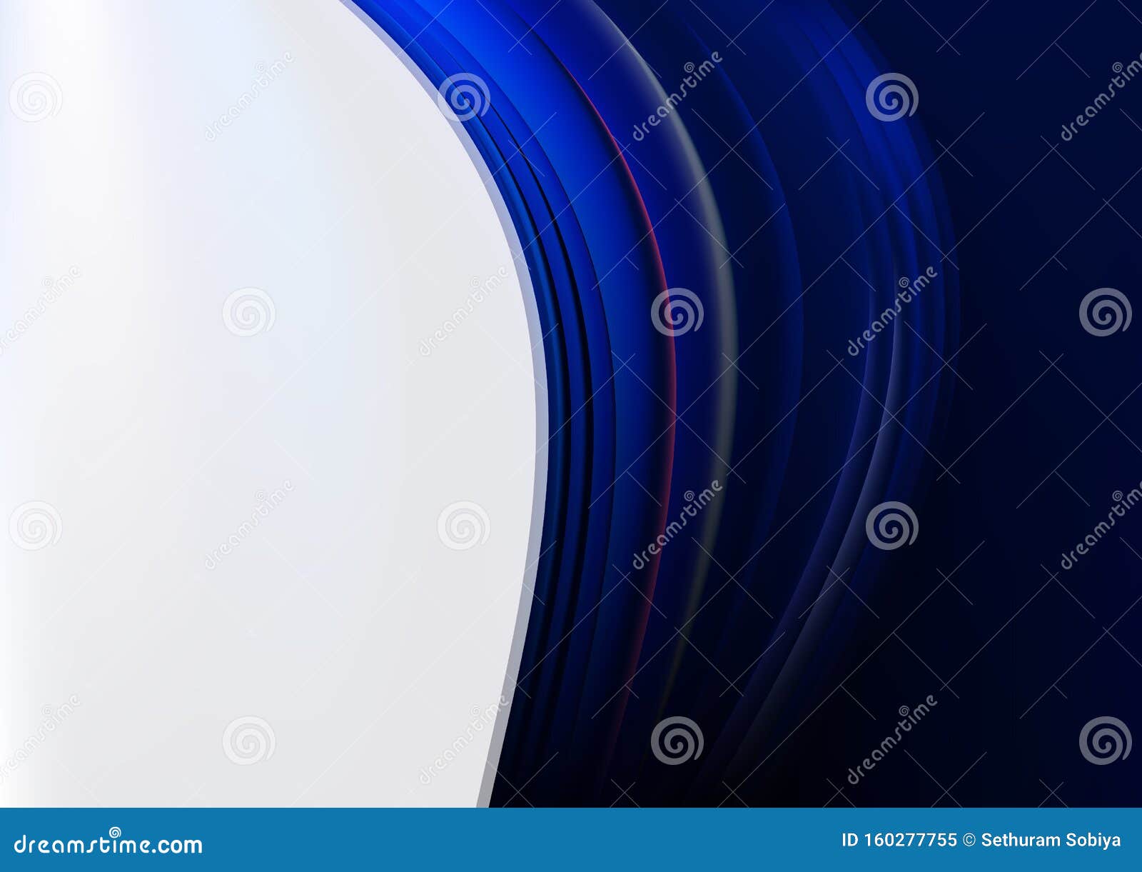 Cobalt Blue Abstract Creative Background Design Stock Vector ...