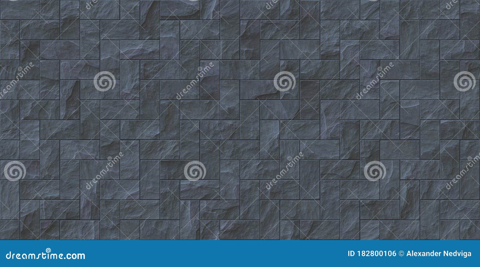 Cobalt Seamless Stone Cladding Texture Stock Photography ...