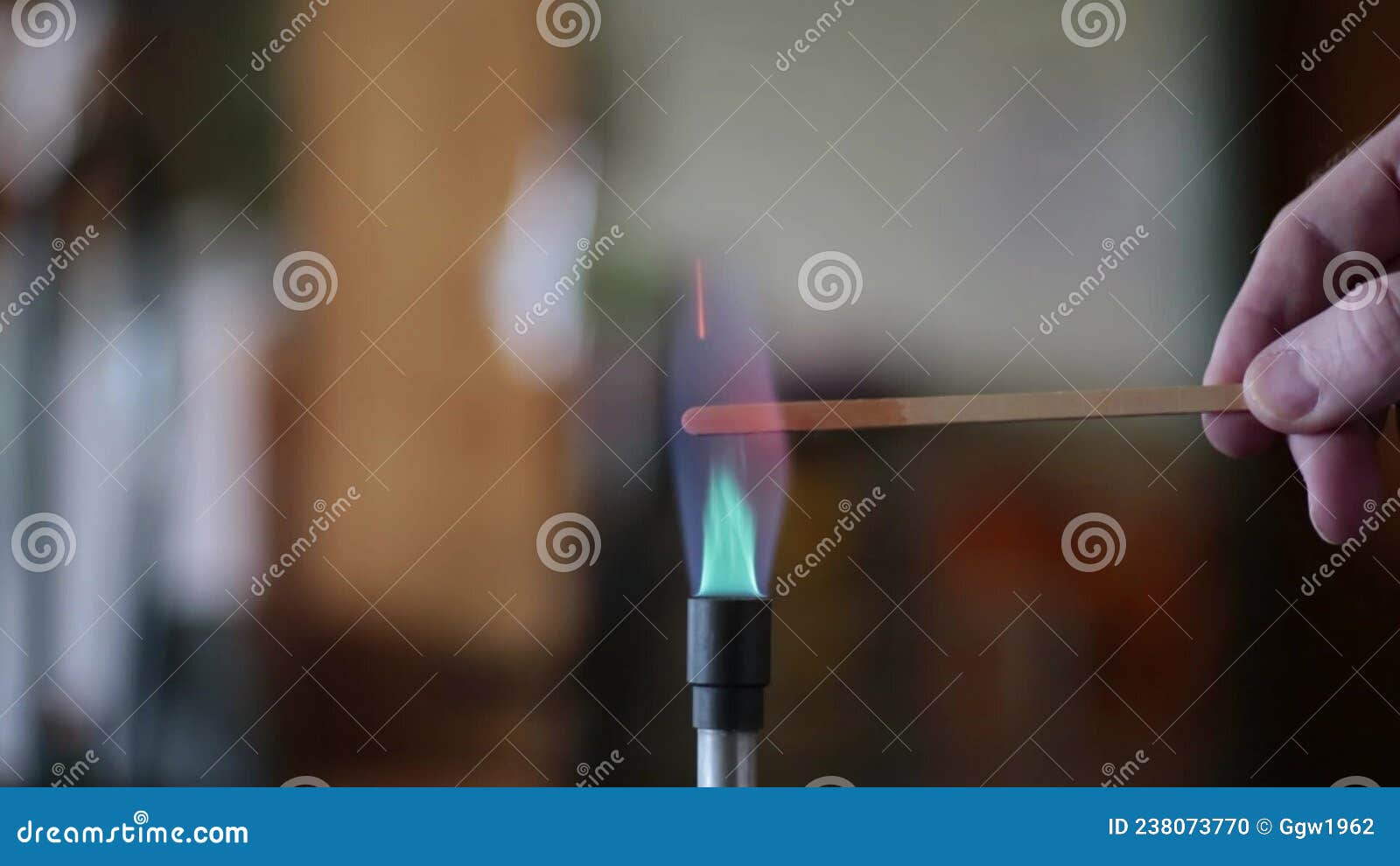 Cobalt solution burning stock footage. Video of university - 238073770