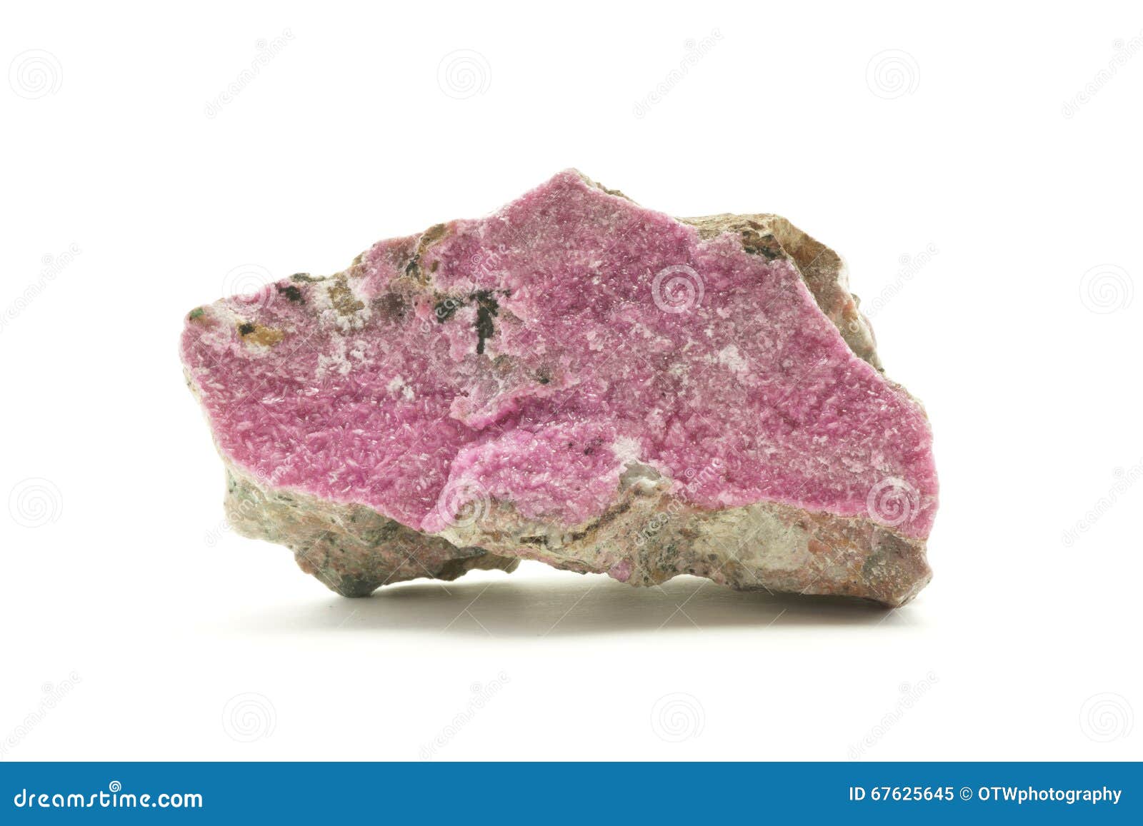 Cobaltoan Calcite stock image. Image of calcite, rhomb - 67625645