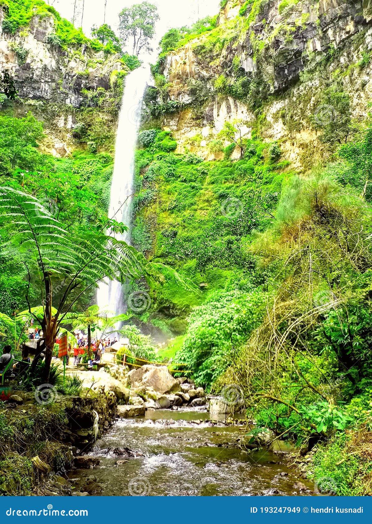 Coban Rondo from Malang City Stock Image - Image of coban, rondo: 193247949